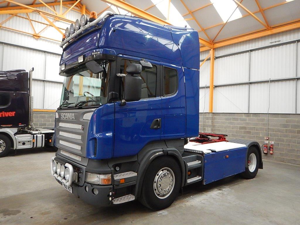 SCANIA R480 TOPLINE 6 X 2 TRACTOR UNIT - 2008 - R50 HCT - Walker Movements