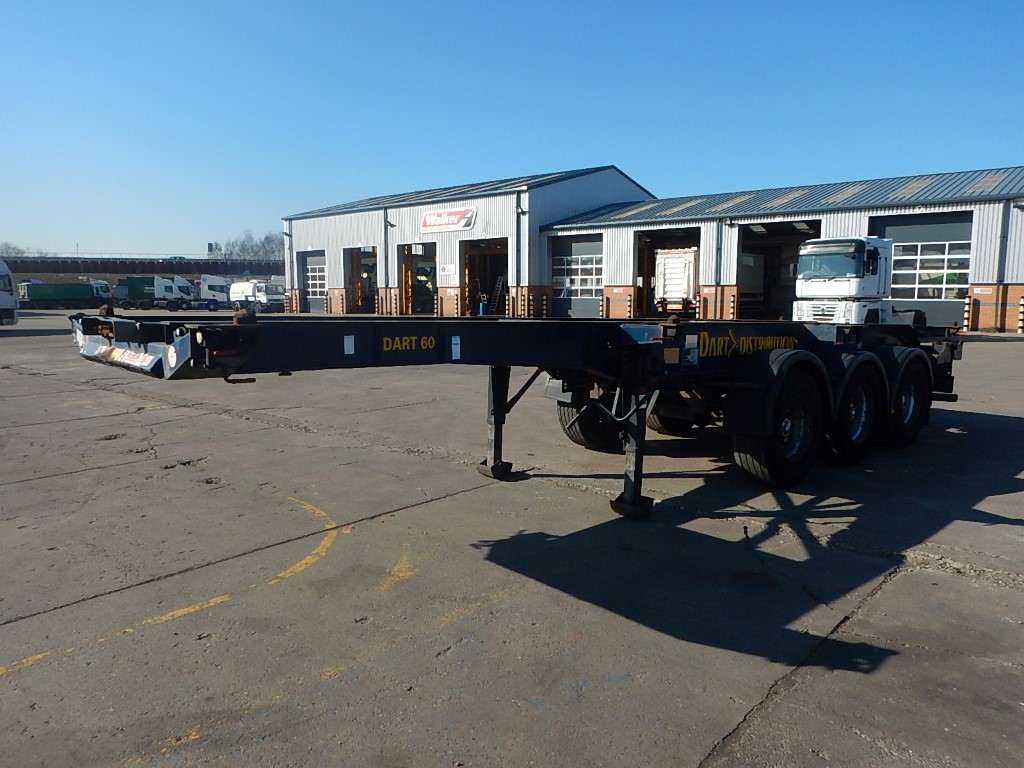 DENNISON LOCK AND GO SLIDING SKELETAL TRAILER - 2006 - C226008 - Walker ...