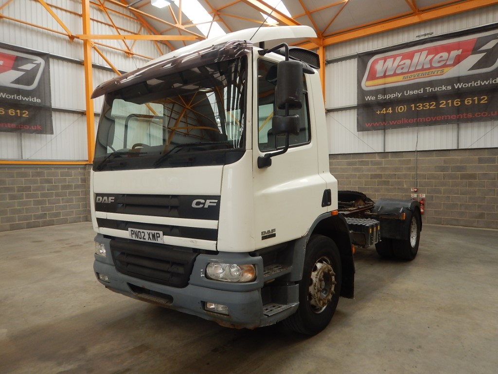 DAF CF75 FT 4 X 2 TRACTOR UNIT - 2002 - PN02 XWP - Walker Movements