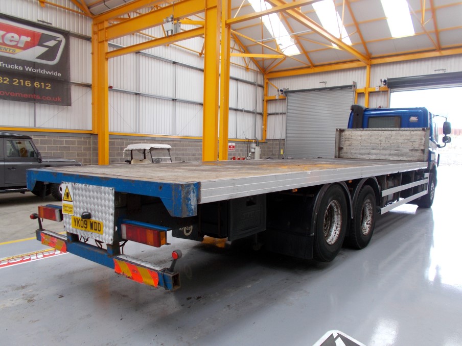 DAF CF75 310 EURO 5, 6X2 FLATBED – 2009 – YK09 WDD - Walker Movements