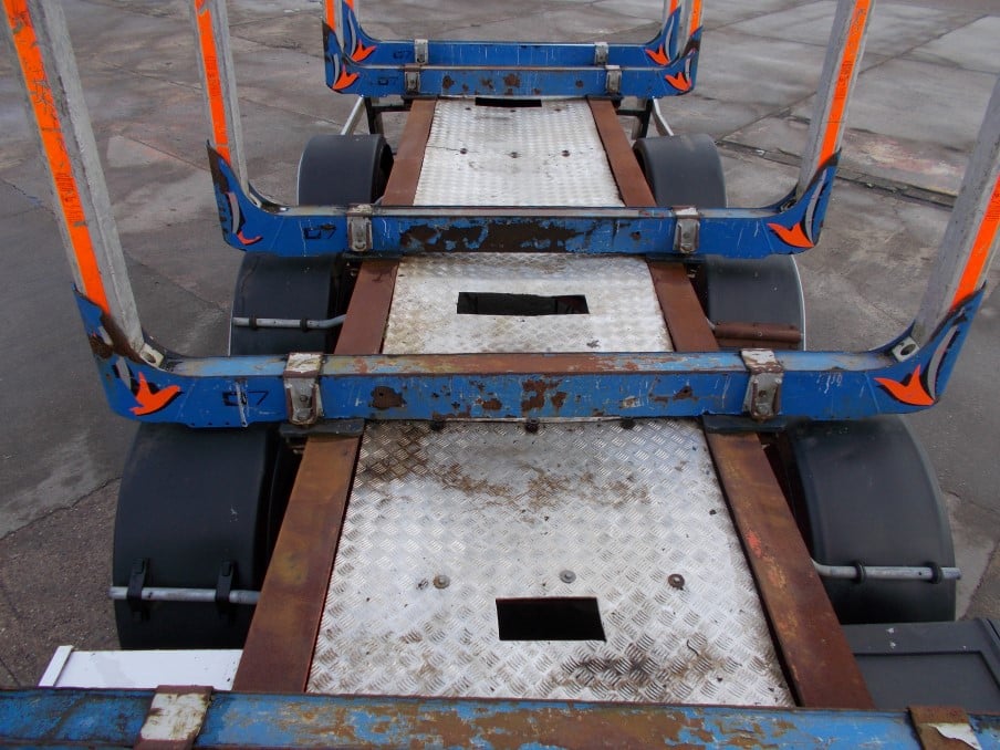 TRANSPORT ENTERPRISES DRAWBAR LOG CARRIER TRAILER - 2015 - C404796 ...