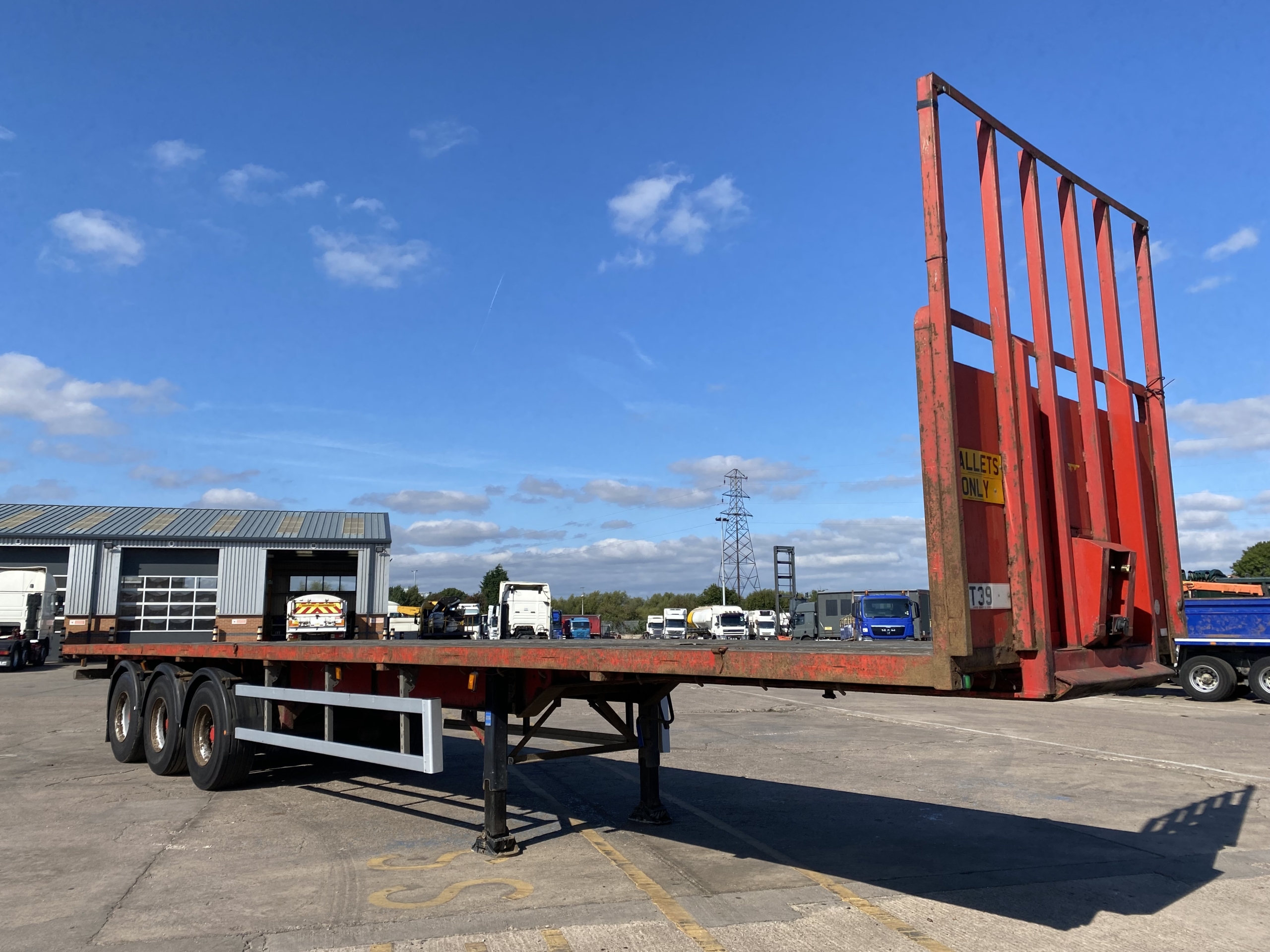 CARTWRIGHT 44FT FLATBED TRAILER - 2001 - C068793 - Walker Movements