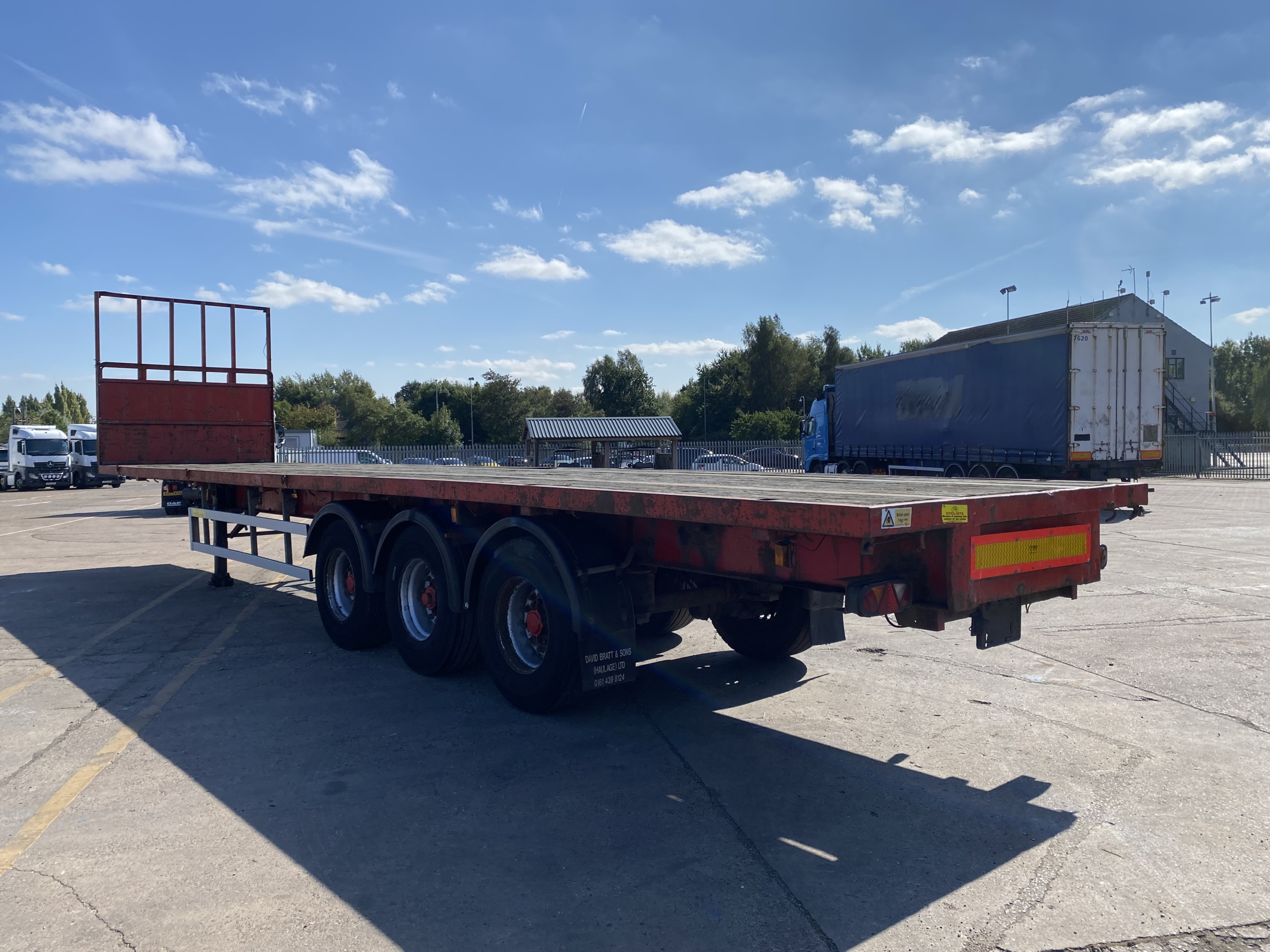 CARTWRIGHT 44FT FLATBED TRAILER - 2001 - C068793 - Walker Movements