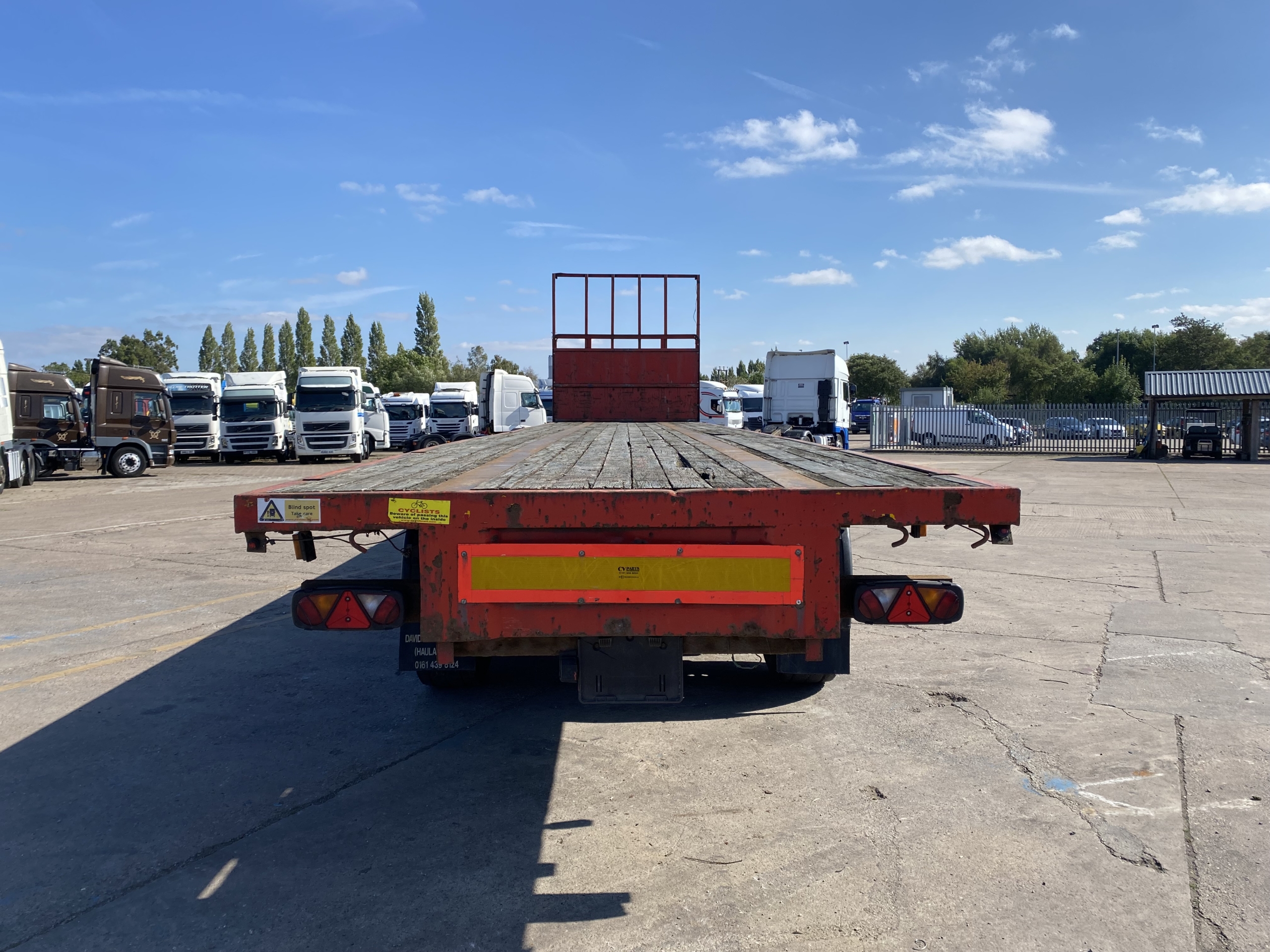 CARTWRIGHT 44FT FLATBED TRAILER - 2001 - C068793 - Walker Movements