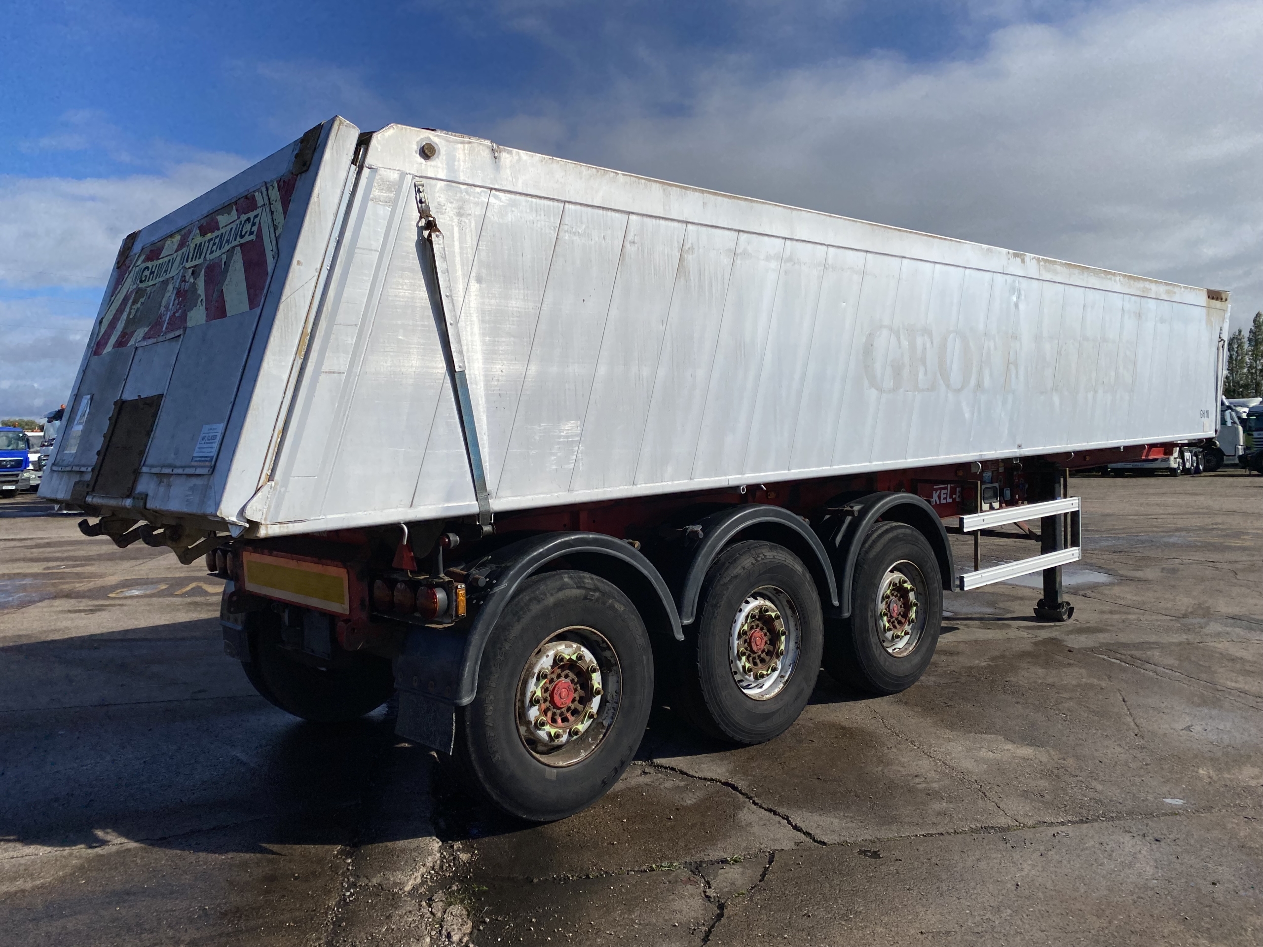 KELBERG ALUMINIUM AGGREGATE TIPPING TRAILER - 2005 - C198389 - Walker ...
