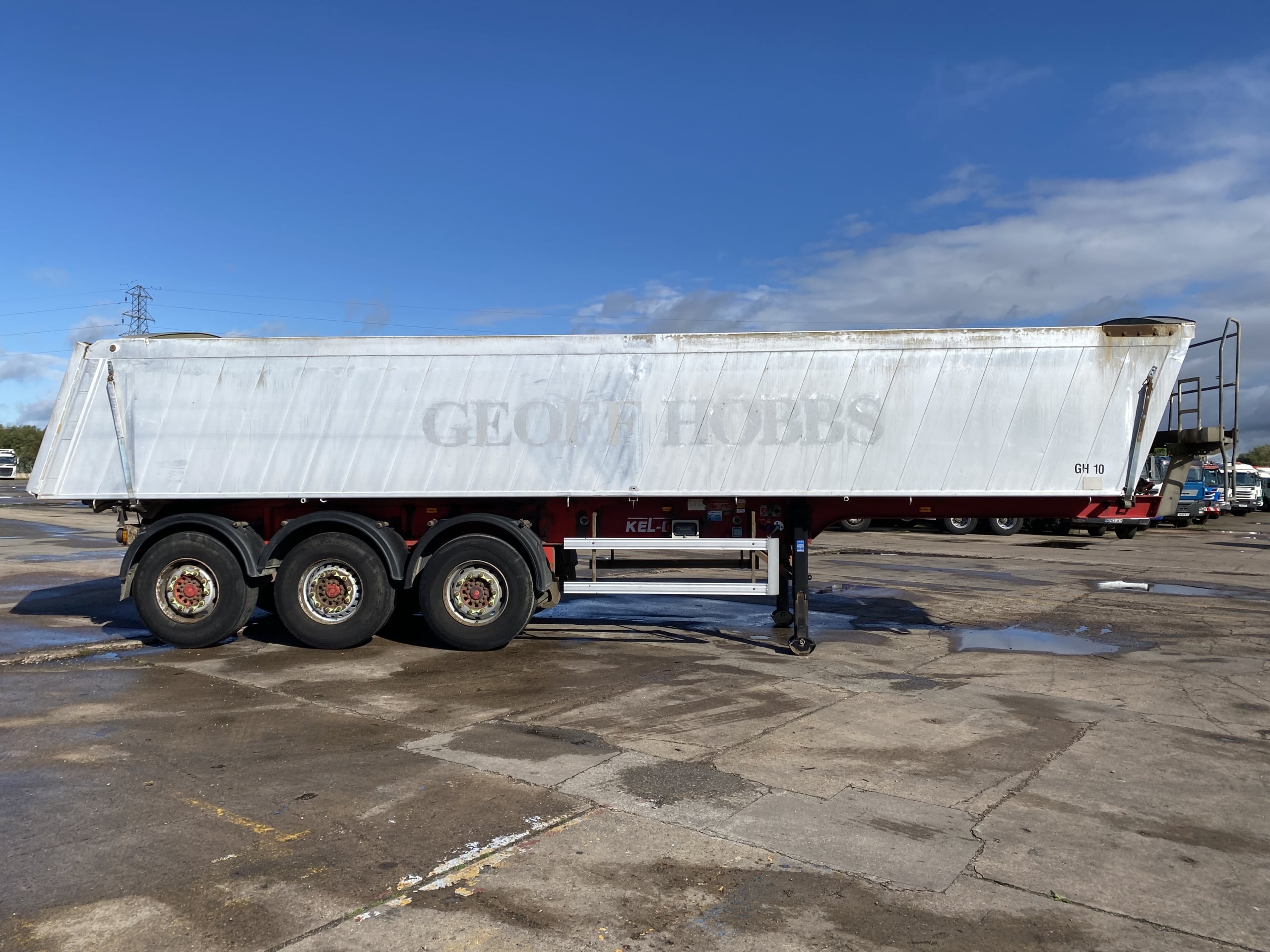 KELBERG ALUMINIUM AGGREGATE TIPPING TRAILER - 2005 - C198389 - Walker ...