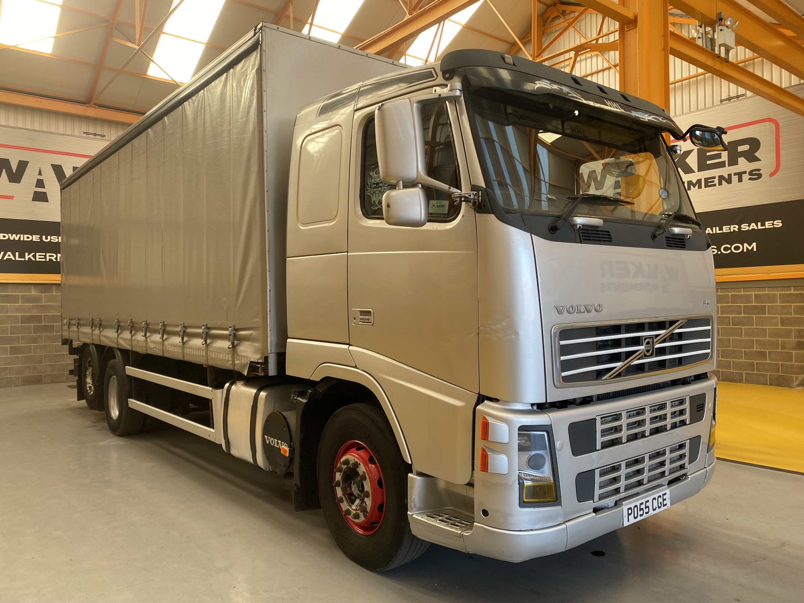 VOLVO FH12 410 26 TONNE DRAWBAR SPEC 6X2 CURTAINSIDER - 2005 - PO55 CGE ...
