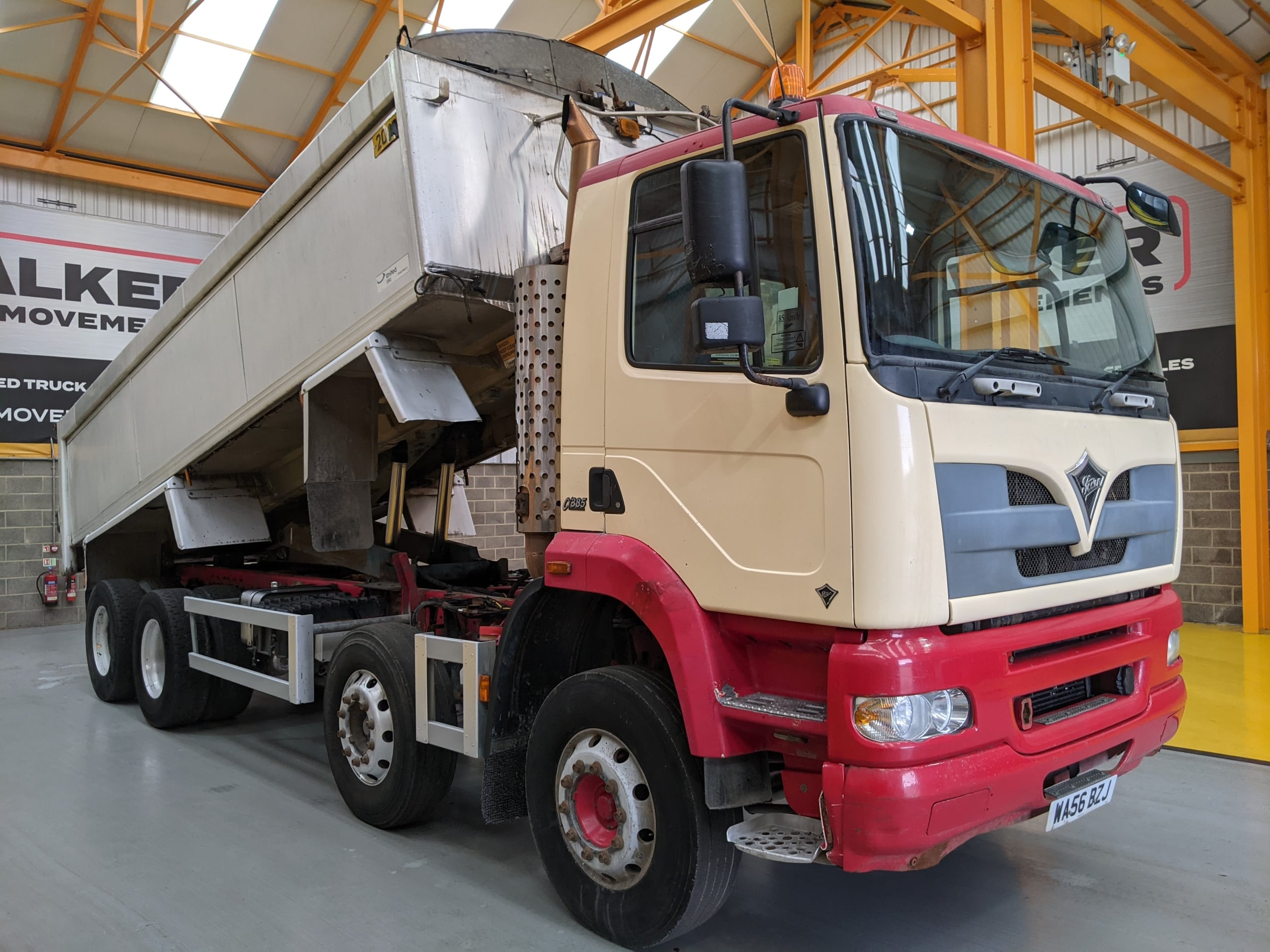 FODEN ALPHA 8X4 ALUMINIUM INSULATED TIPPER - 2006 - WA56 BZJ - Walker ...