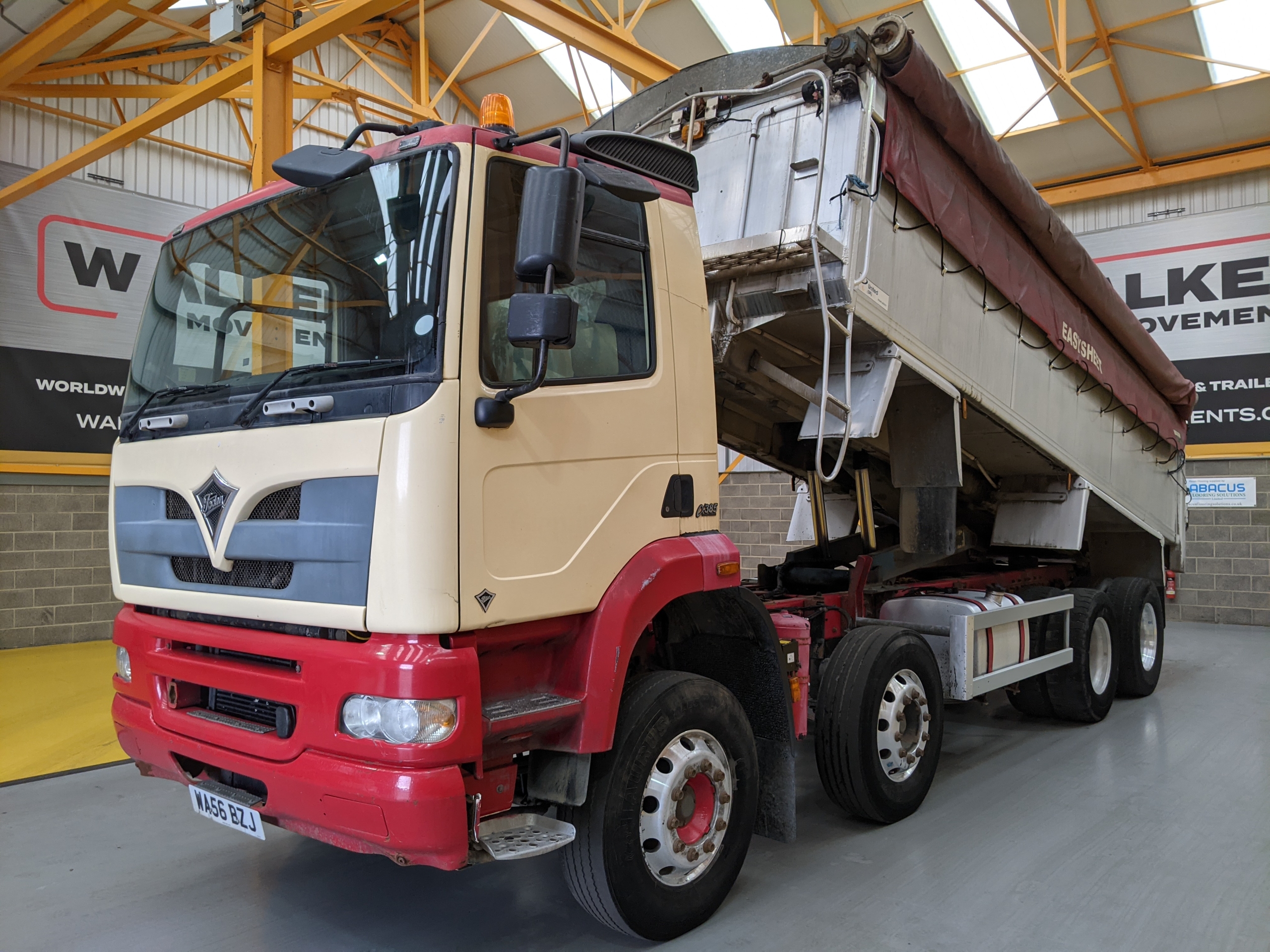 FODEN ALPHA 8X4 ALUMINIUM INSULATED TIPPER - 2006 - WA56 BZJ - Walker ...