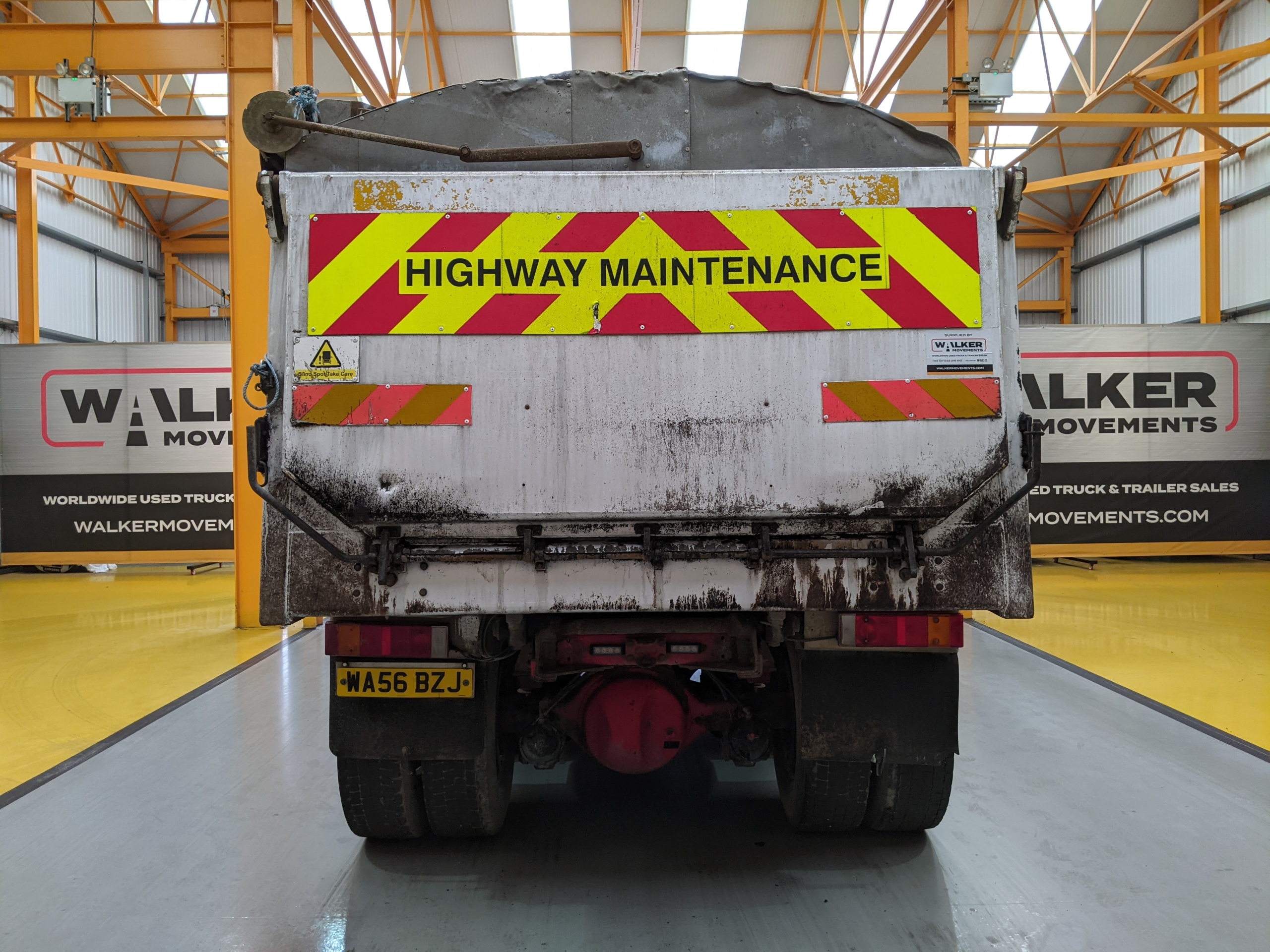 FODEN ALPHA 8X4 ALUMINIUM INSULATED TIPPER - 2006 - WA56 BZJ - Walker ...