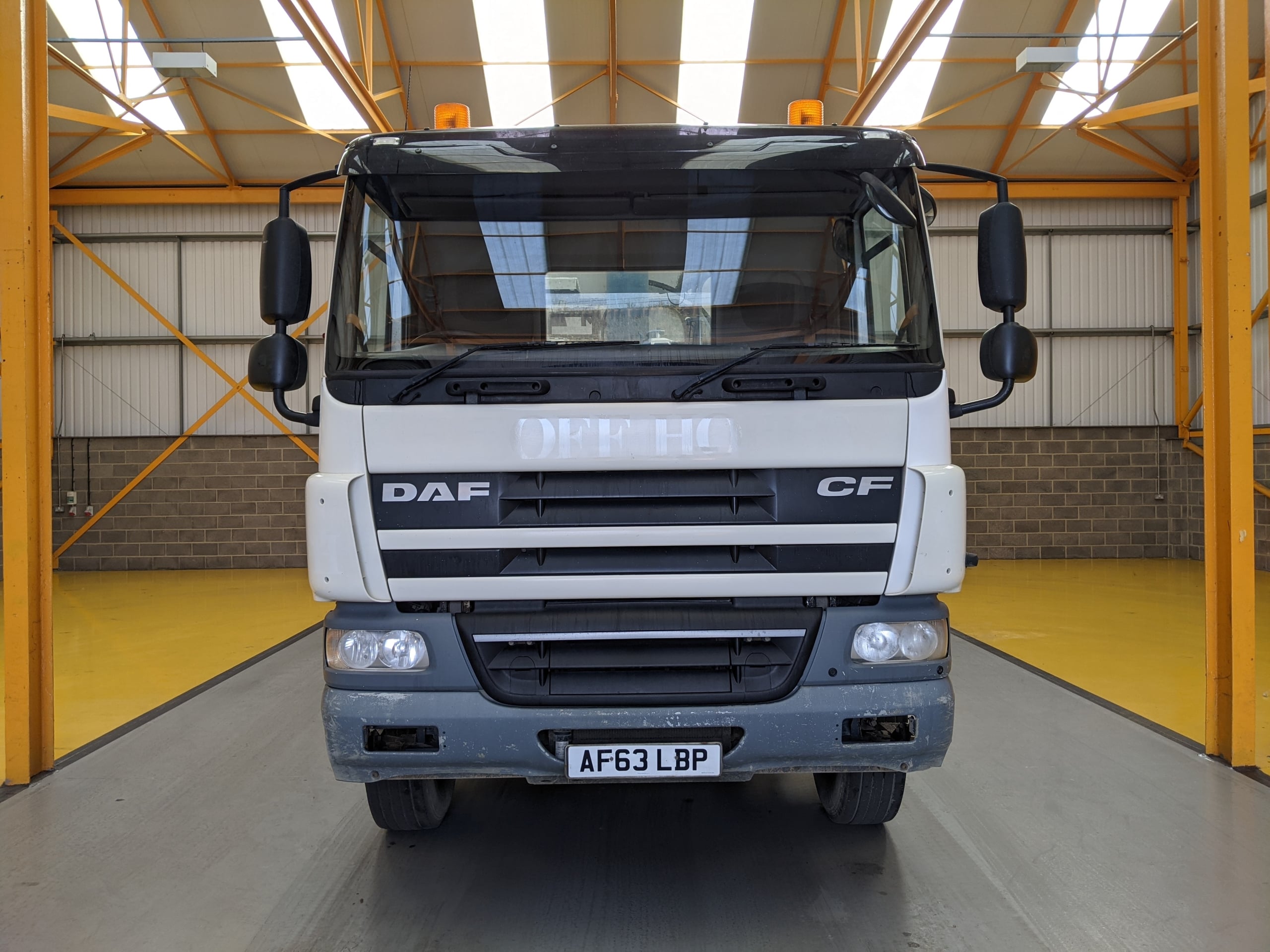 DAF CF75 8X4 EURO 5 ALUMINIUM INSULATED TIPPER - 2013 - AF63 LBP ...