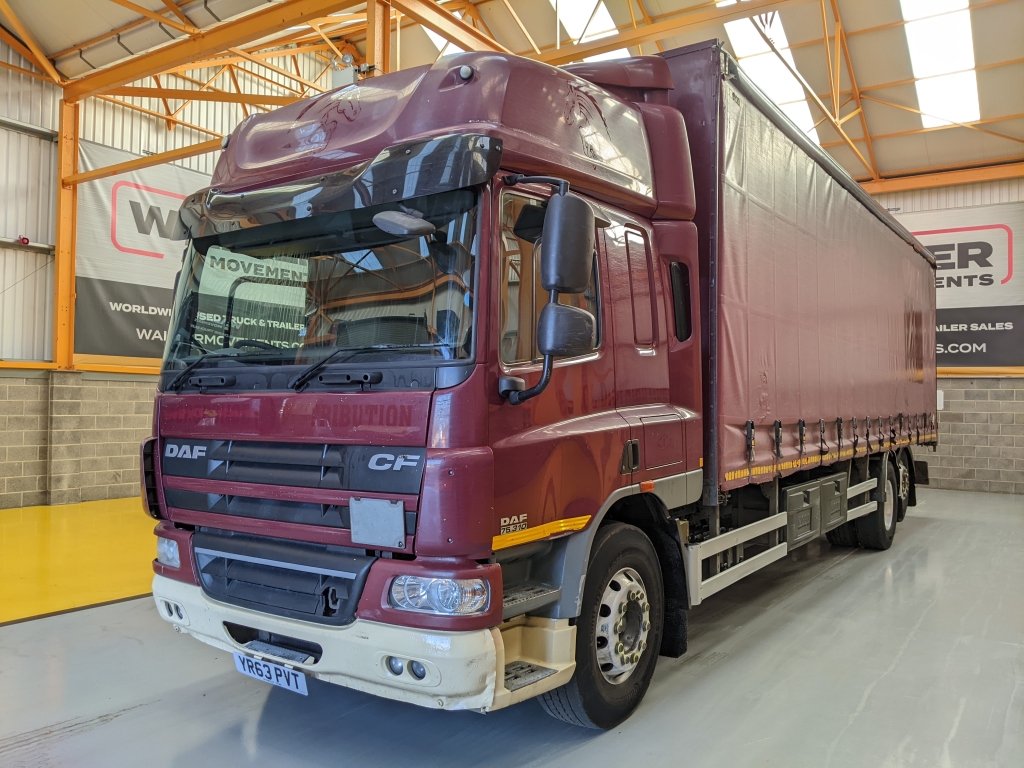 DAF LF250 18-TONNE *EURO 6* CURTAINSIDER - 2014 - EY64 SXB - Walker ...