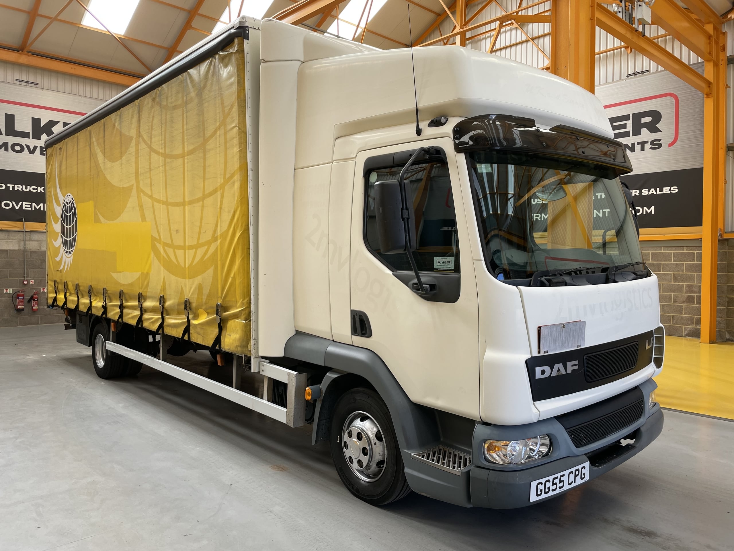 DAF LF45 7.5 TONNE CURTAINSIDER – 2005 – GG55 CPG - Walker Movements