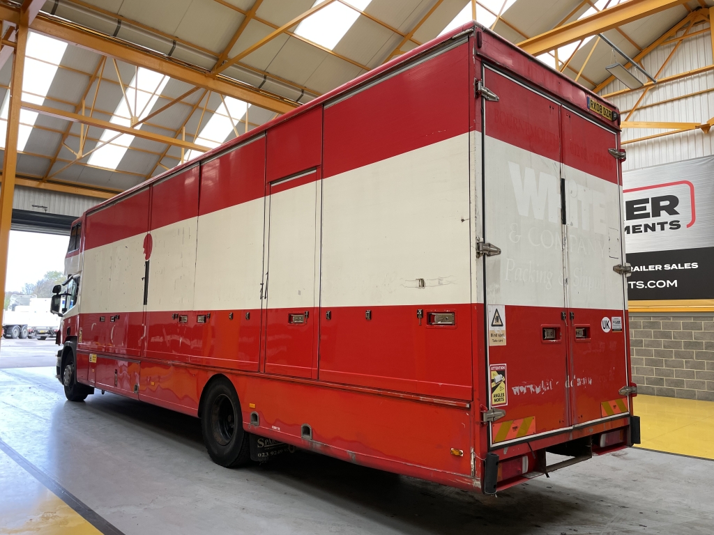 SCANIA P230 18 TONNE 4X2 REMOVAL/BOX TRUCK - 2008 - SV58 APU - Walker ...