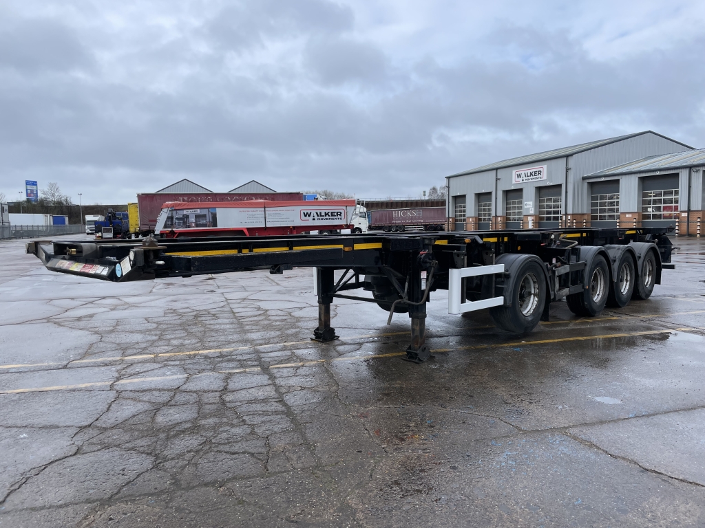 DENNISON MULTI PURPOSE SPLITTER SKELETAL TRAILERS - 2013 - C342022 ...