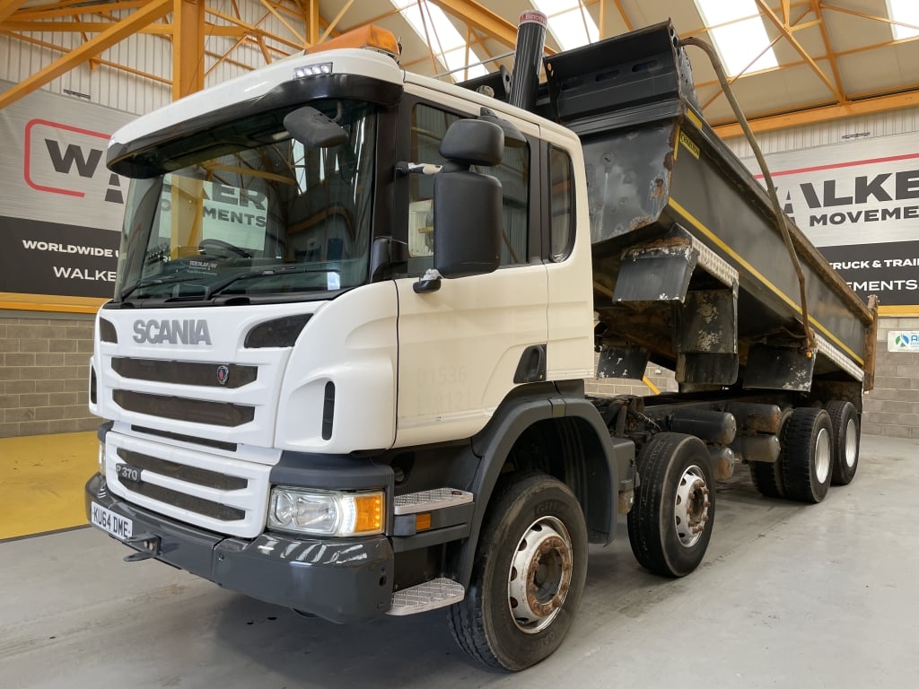 MAN TGA 26.350, 6X2 DRAWBAR SPEC ALUMINIUM INSULATED TIPPER/CRANE ...