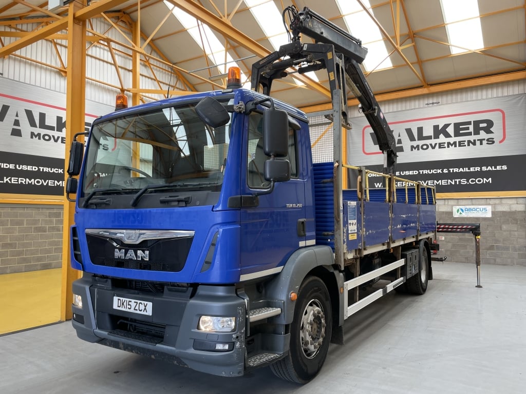 MAN TGS 26.360, 6X2 26 TONNE DRAWBAR SPEC BRICK GRAB - 2014 - DG14 SWN ...