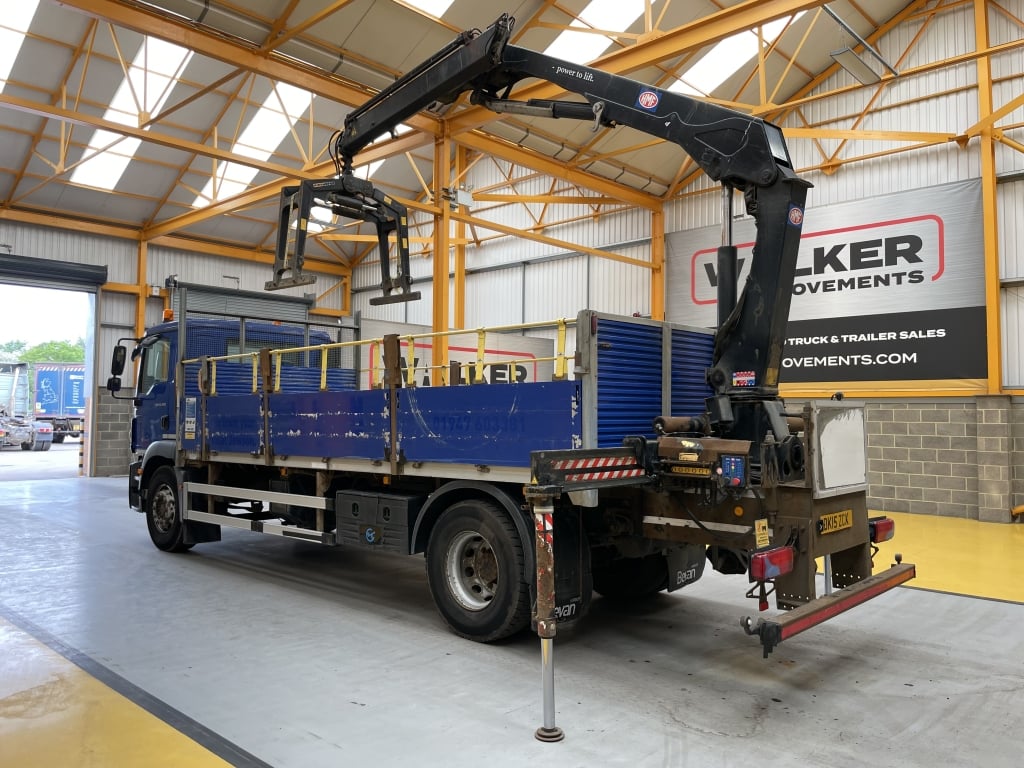 MAN TGS 26.360, 6X2 26 TONNE DRAWBAR SPEC BRICK GRAB - 2014 - DG14 SWN ...