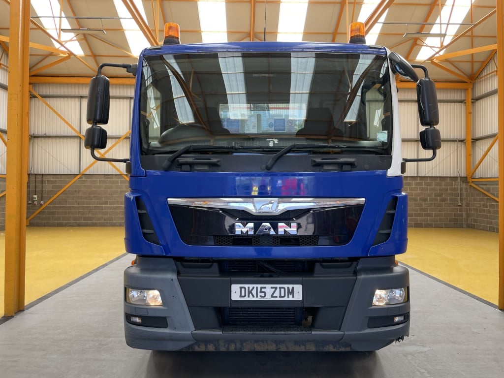 MAN TGS 26.360, 6X2 26 TONNE DRAWBAR SPEC BRICK GRAB - 2014 - DG14 SFV ...