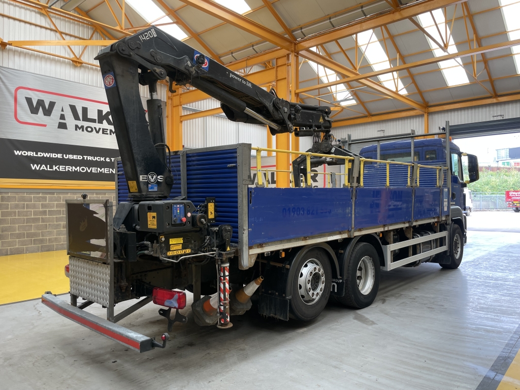 MAN TGS 26.360, 6X2 26 TONNE DRAWBAR SPEC BRICK GRAB – 2014 – DG64 VML ...