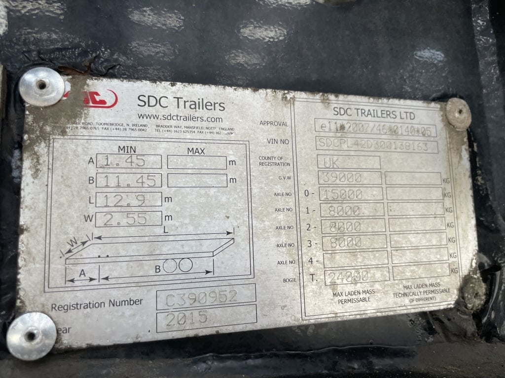 ABEL TANDEM AXLE DEMOUNTABLE DRAWBAR BOX TRAILER - 2013 - C359913 ...