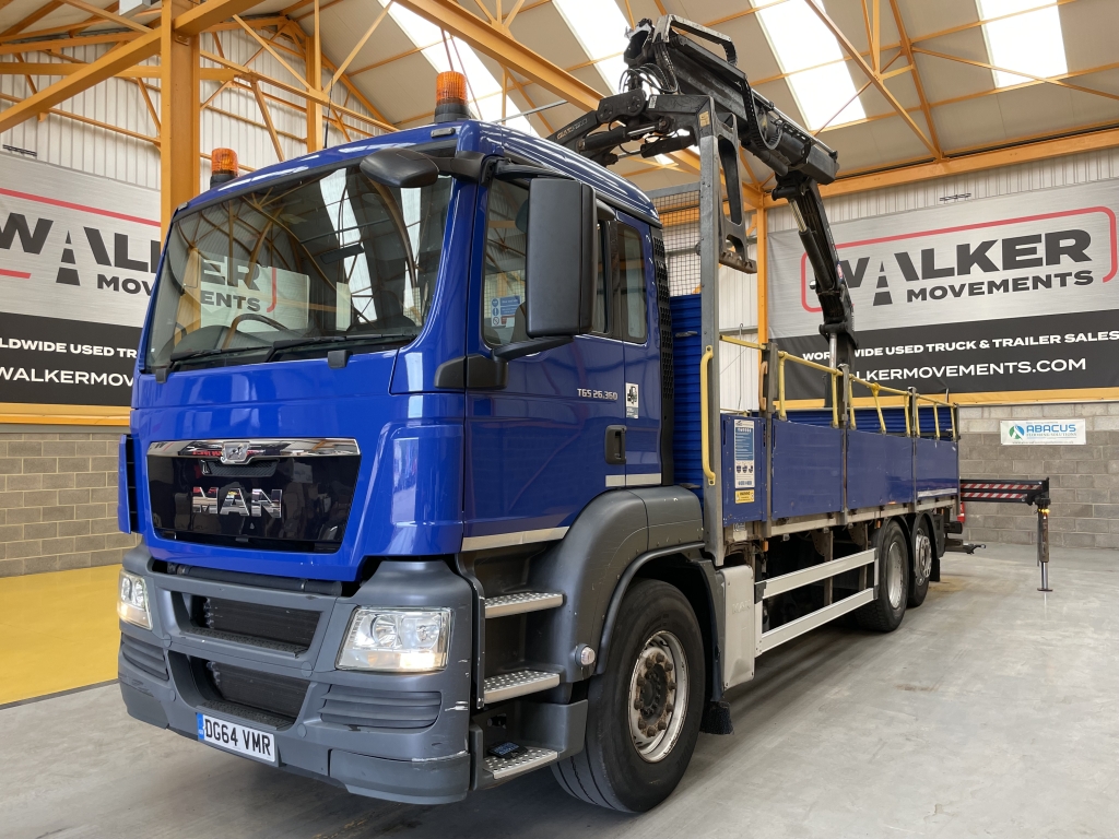 MAN TGS 32.360, *EURO 6* 8X4 32 TONNE BRICK GRAB – 2014 – DG14 WNJ ...