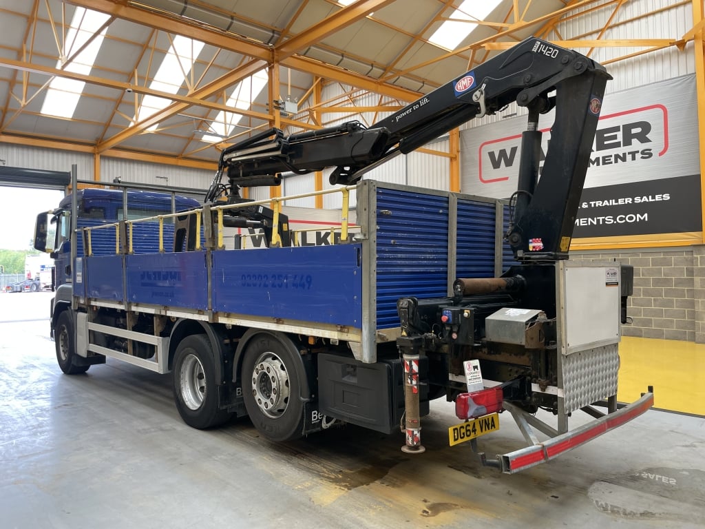 MERCEDES BENZ AROCS 2530 *EURO 6* 6X2, 26 TONNE BRICK GRAB - 2014 ...