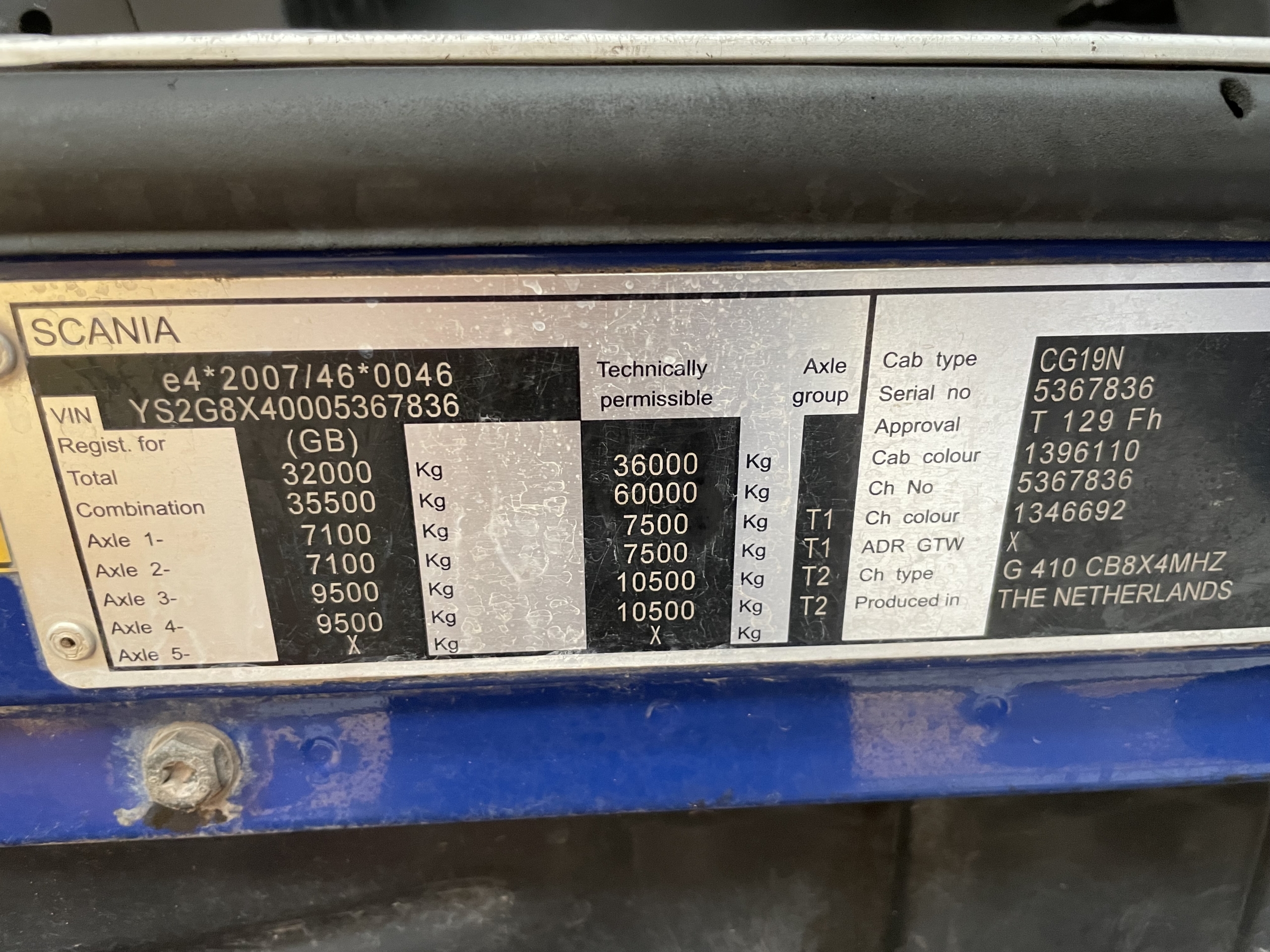 SCANIA G410 *EURO 6*, 8X4 ALUMINIUM INSULATED TIPPER - 2015 - SO15 WLK ...