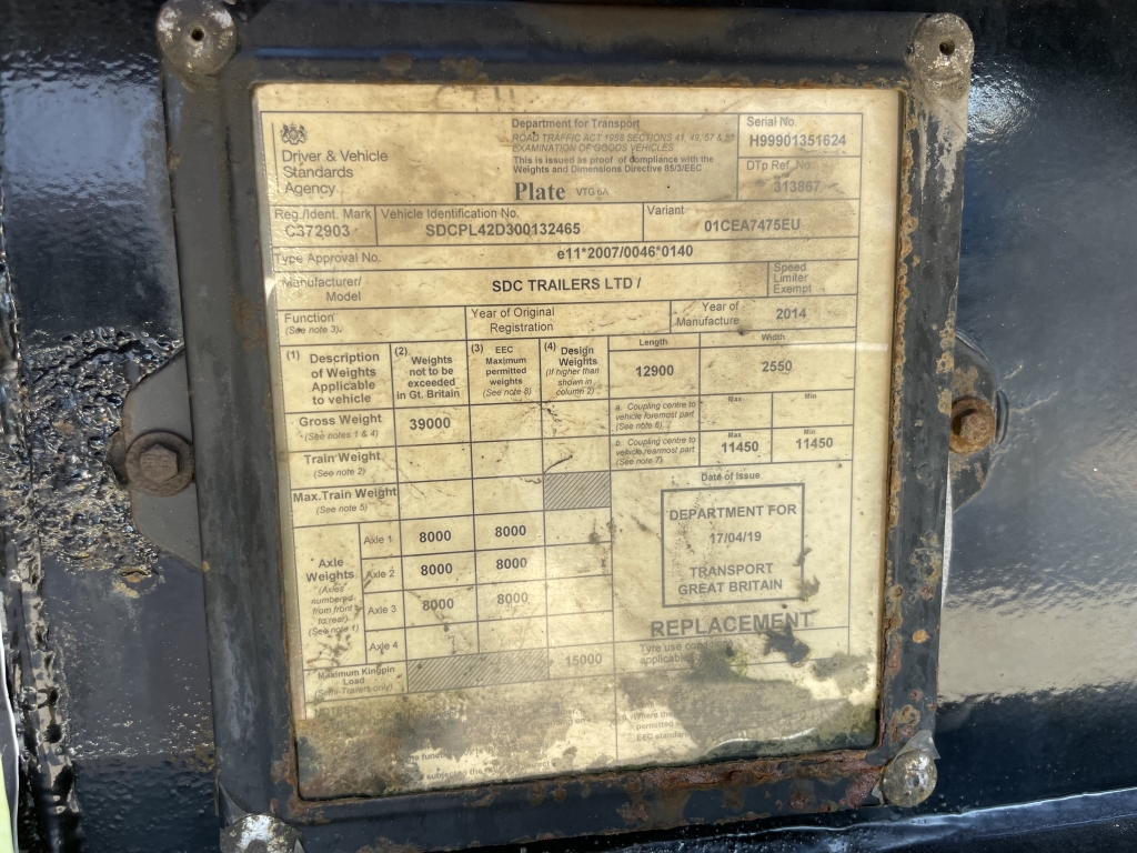 ABEL TANDEM AXLE DEMOUNTABLE DRAWBAR BOX TRAILER - 2013 - C359913 ...