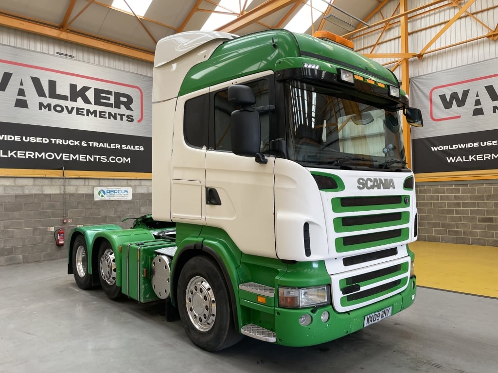 SCANIA R480 HIGHLINE 6X2 ADR SPEC TRACTOR UNIT - 2009 - WX09 BNY ...