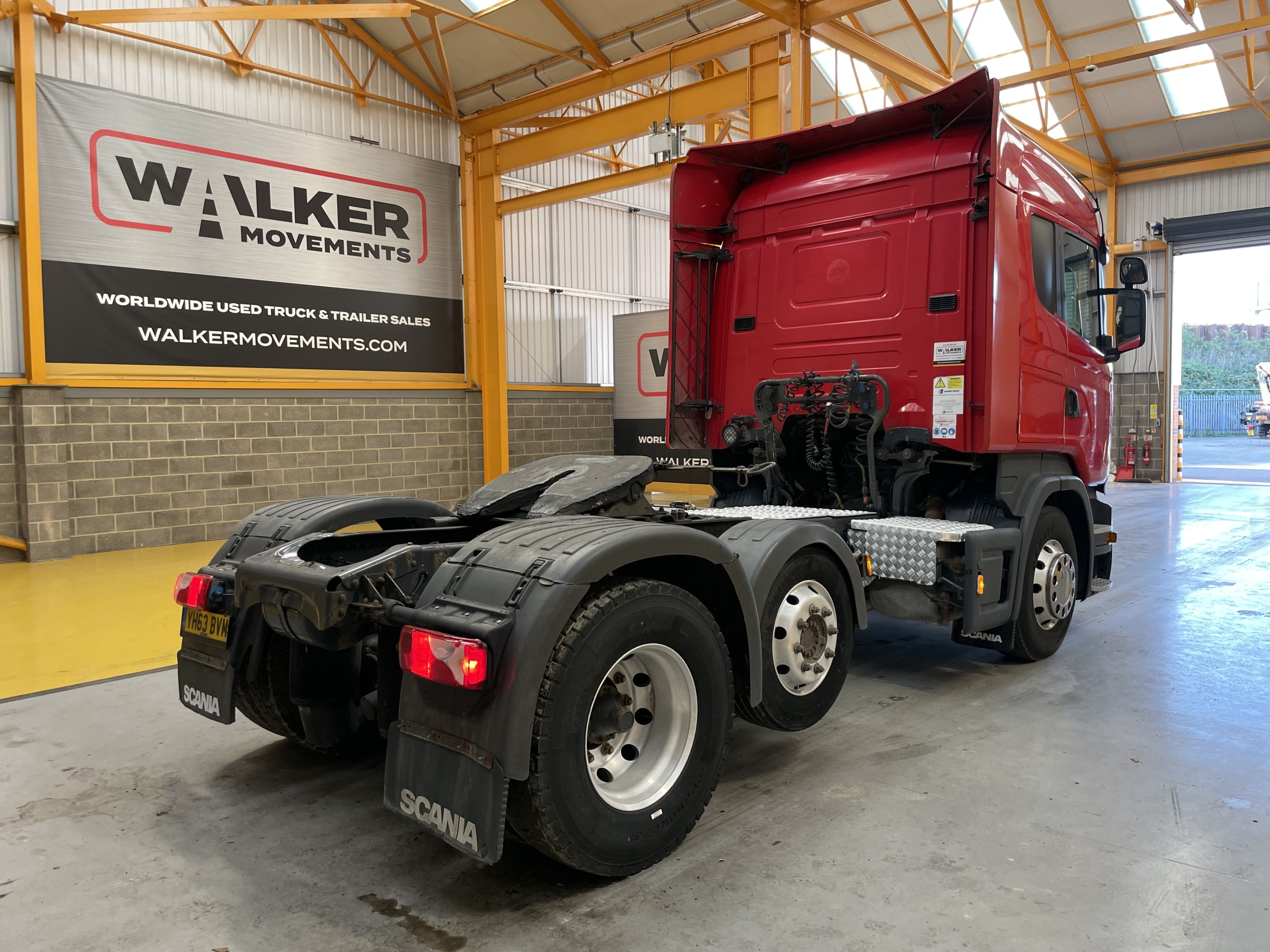 SCANIA R440 HIGHLINE 6X2 TRACTOR UNIT – 2013 – YH63 BVM - Walker Movements