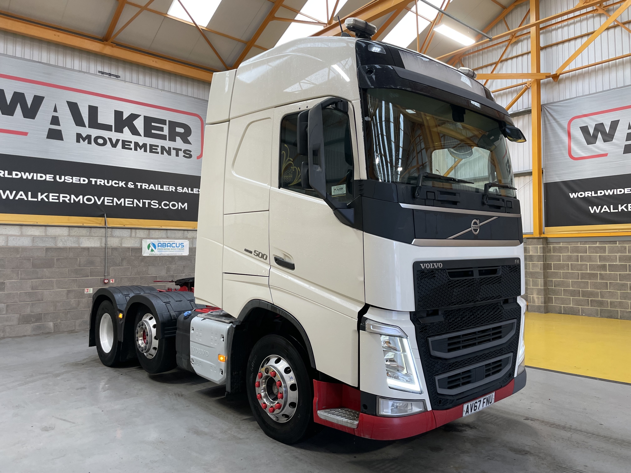 VOLVO FH 500 *EURO 6* GLOBETROTTER 6X2 TRACTOR UNIT – 2017 – AV67 FNU ...