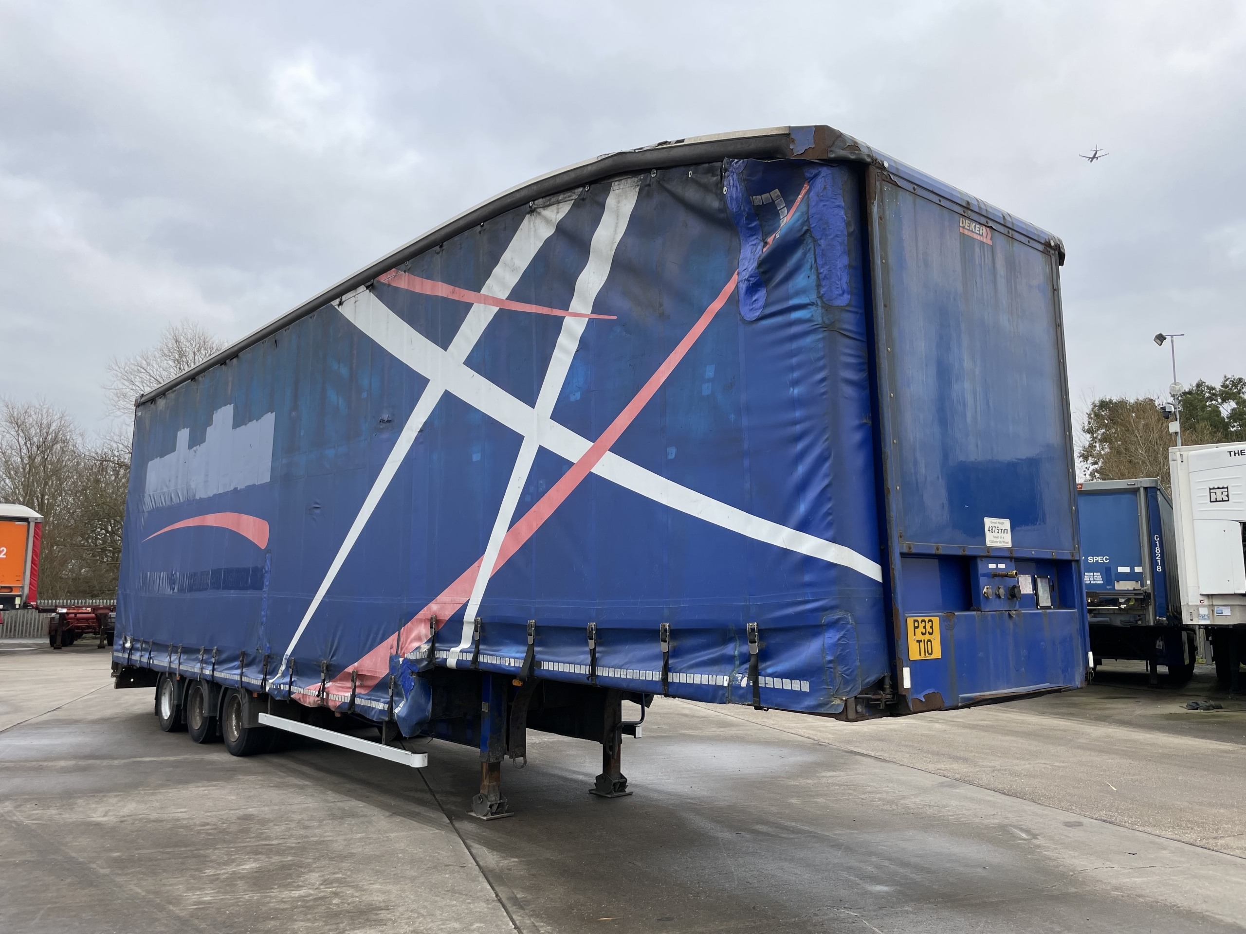 CONCEPT 45FT DOUBLE DECK CURTAINSIDE TRAILER - 2013 - C357032 - Walker ...