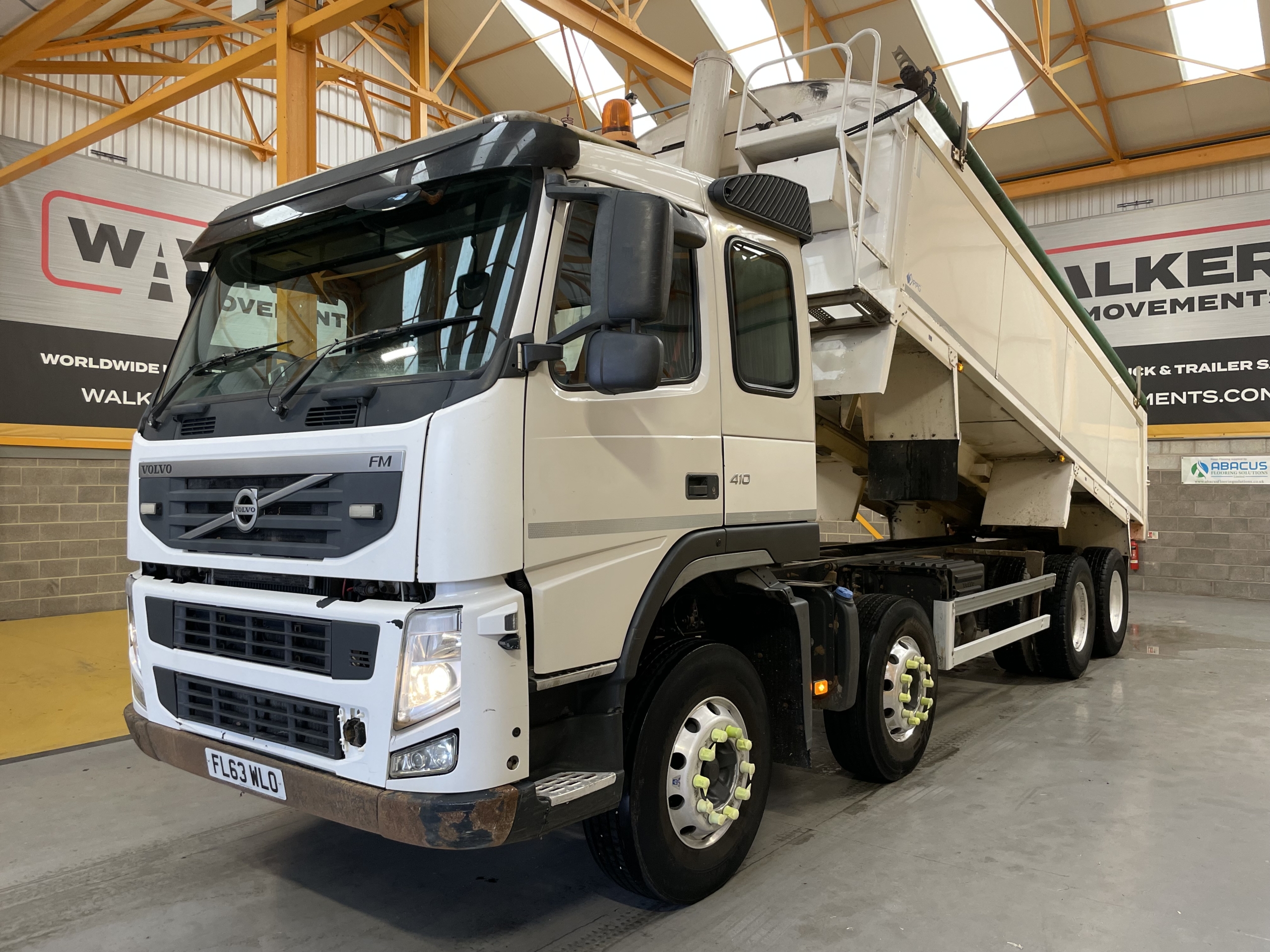 VOLVO FM 8X4 EURO 5 ALUMINIUM INSULATED TIPPER - 2014 - FL63 WLO ...