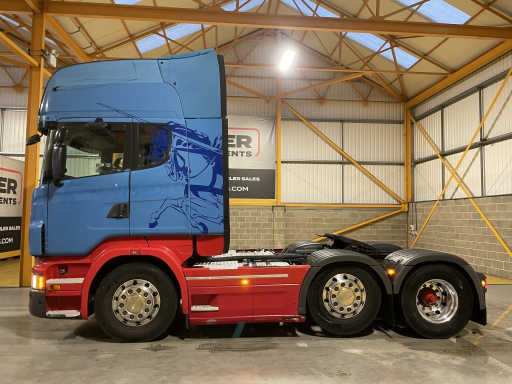 SCANIA R490 *EURO 6* TOPLINE 6X2 TRACTOR UNIT – 2014 – PF14 LFP ...
