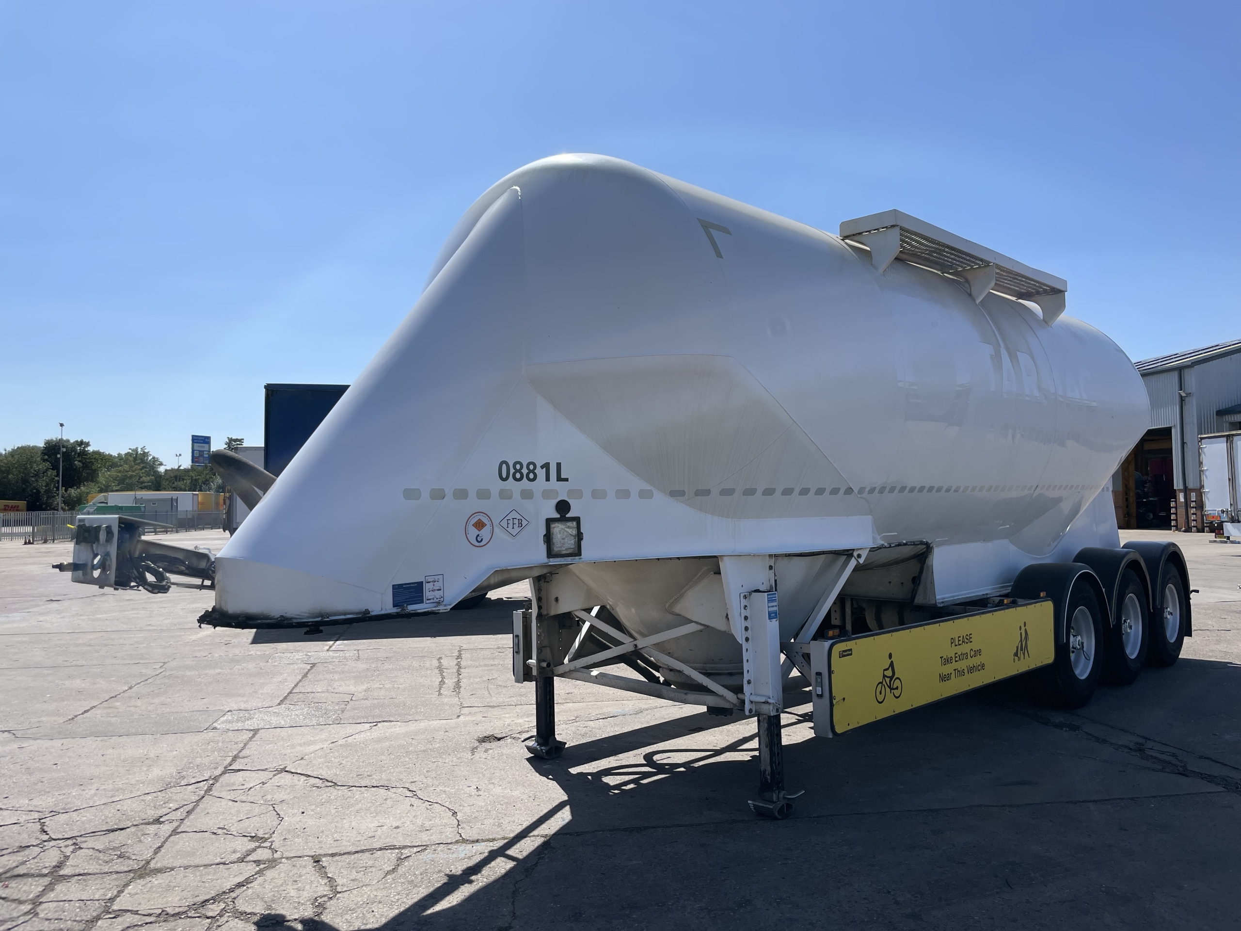 FELDBINDER 36,000 LITRE CEMENT TANKER/BLOWER TRAILER – 2013 – C341674 ...