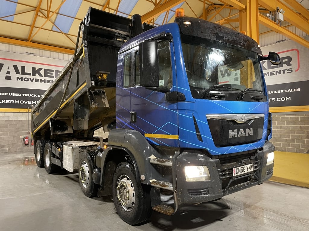 MAN TGS 35.400 *EURO 6* 8X4 STEEL TIPPER - 2016 - CN66 YMV - Walker ...