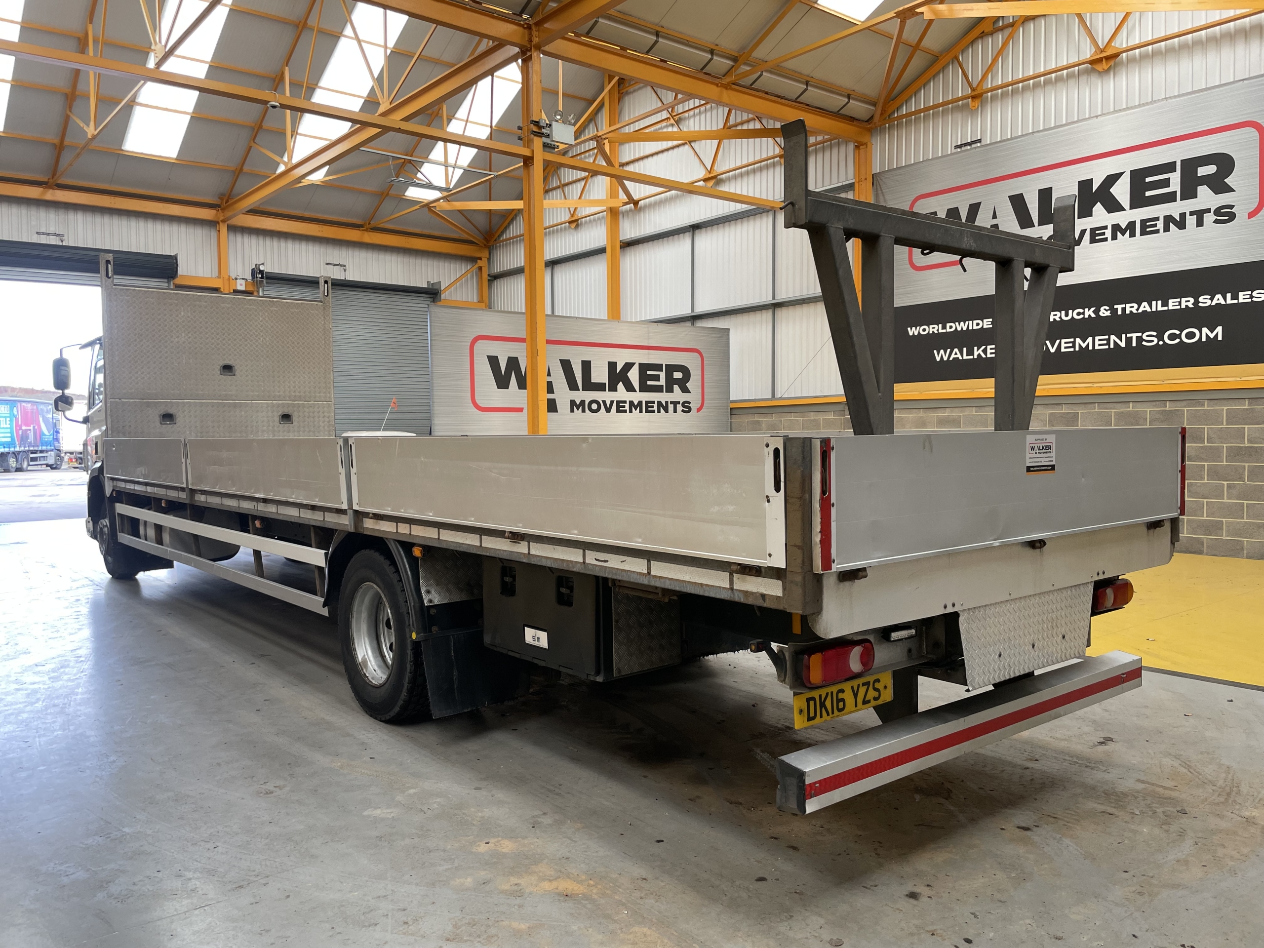 DAF CF250 *EURO 6*, 4X2 DROPSIDE FLATBED – 2016 – DK16 YZS - Walker Movements