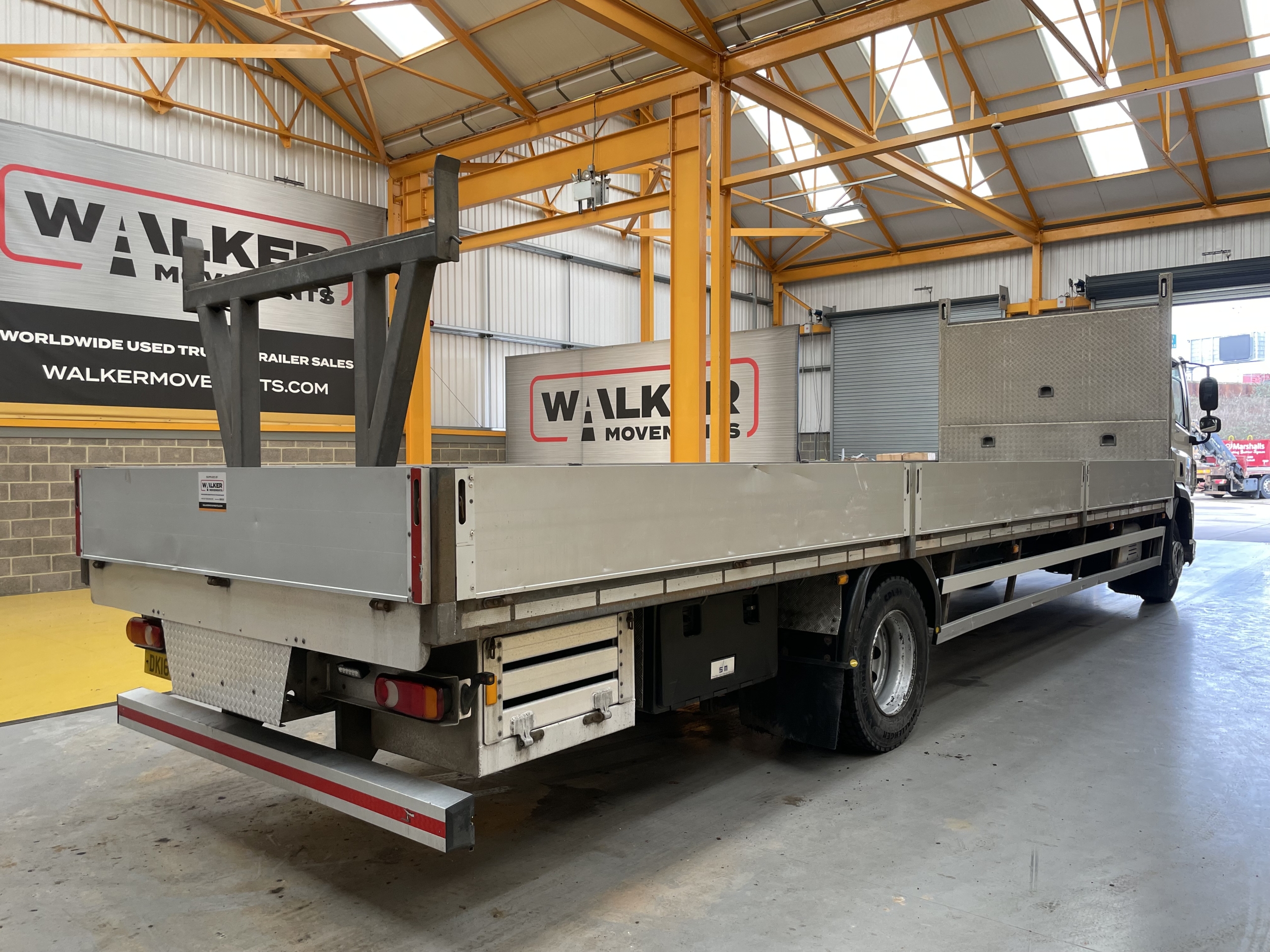 DAF CF250 *EURO 6*, 4X2 DROPSIDE FLATBED – 2016 – DK16 YZS - Walker Movements