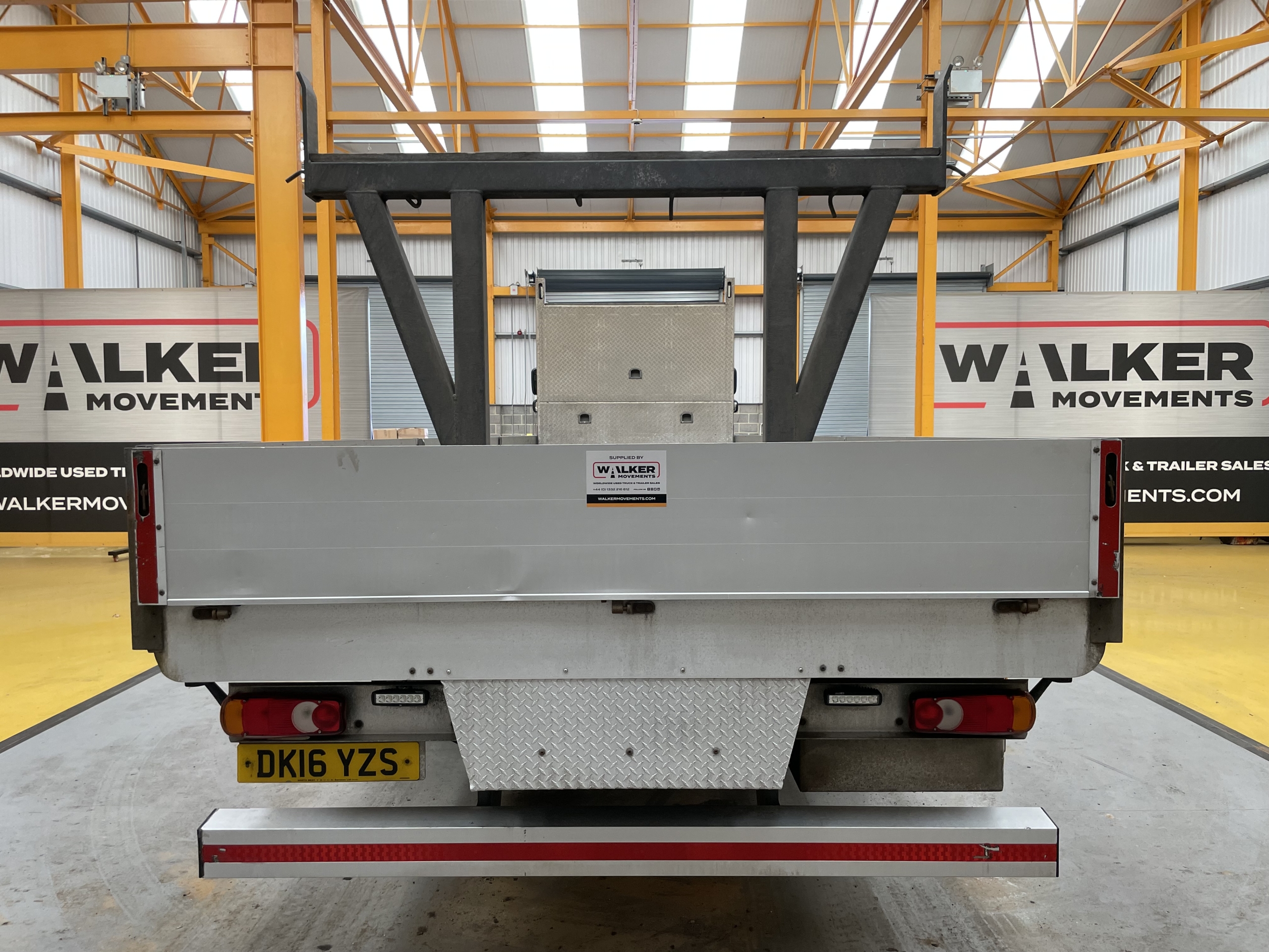 DAF CF250 *EURO 6*, 4X2 DROPSIDE FLATBED – 2016 – DK16 YZS - Walker Movements