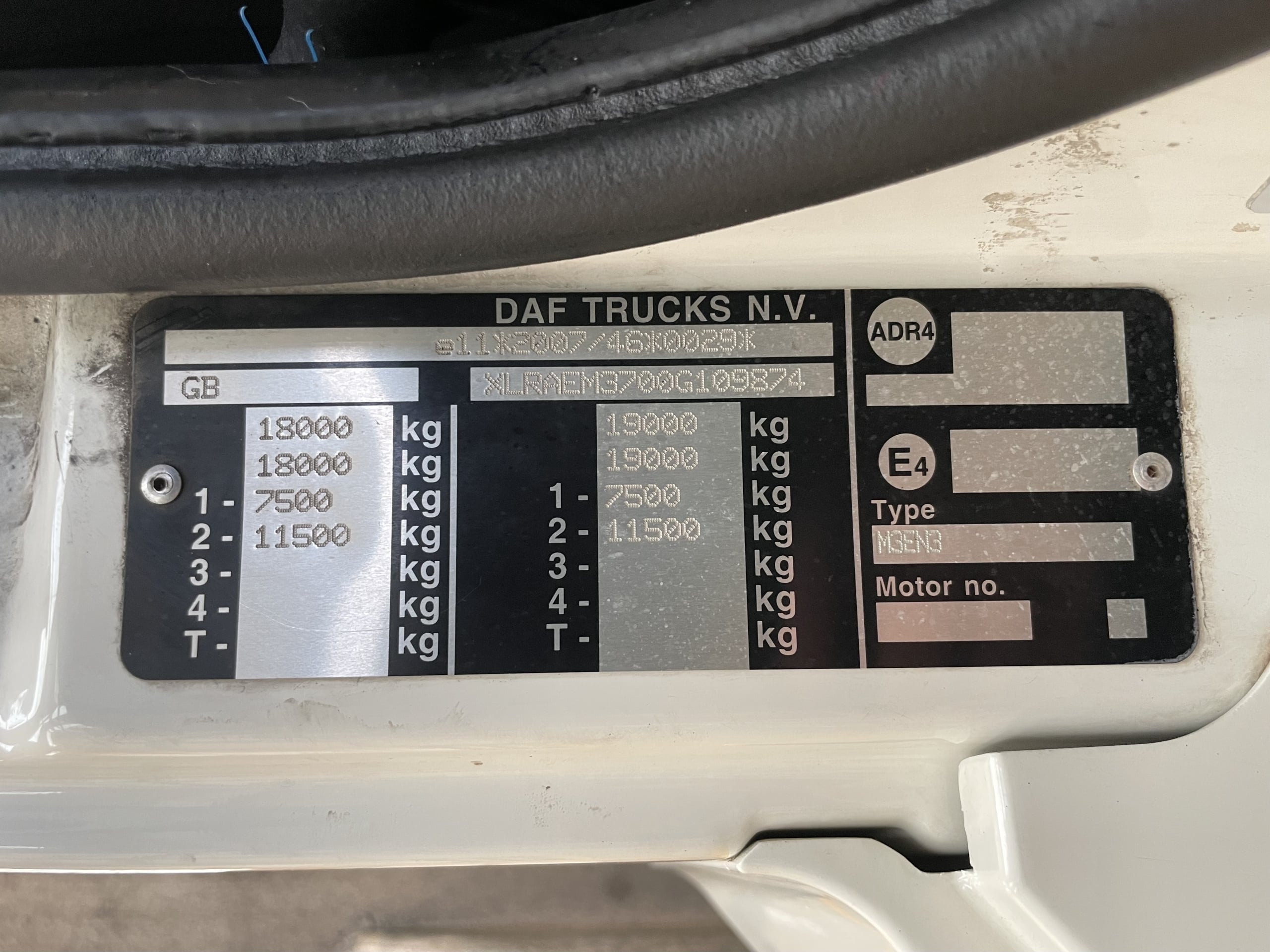 DAF CF250 *EURO 6*, 4X2 DROPSIDE FLATBED – 2016 – DK16 YZS - Walker Movements