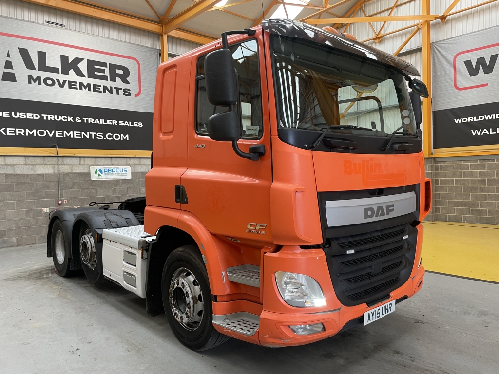 DAF CF440 *EURO 6* 6X2 TRACTOR UNIT - 2015 - AY15 UHR - Walker Movements