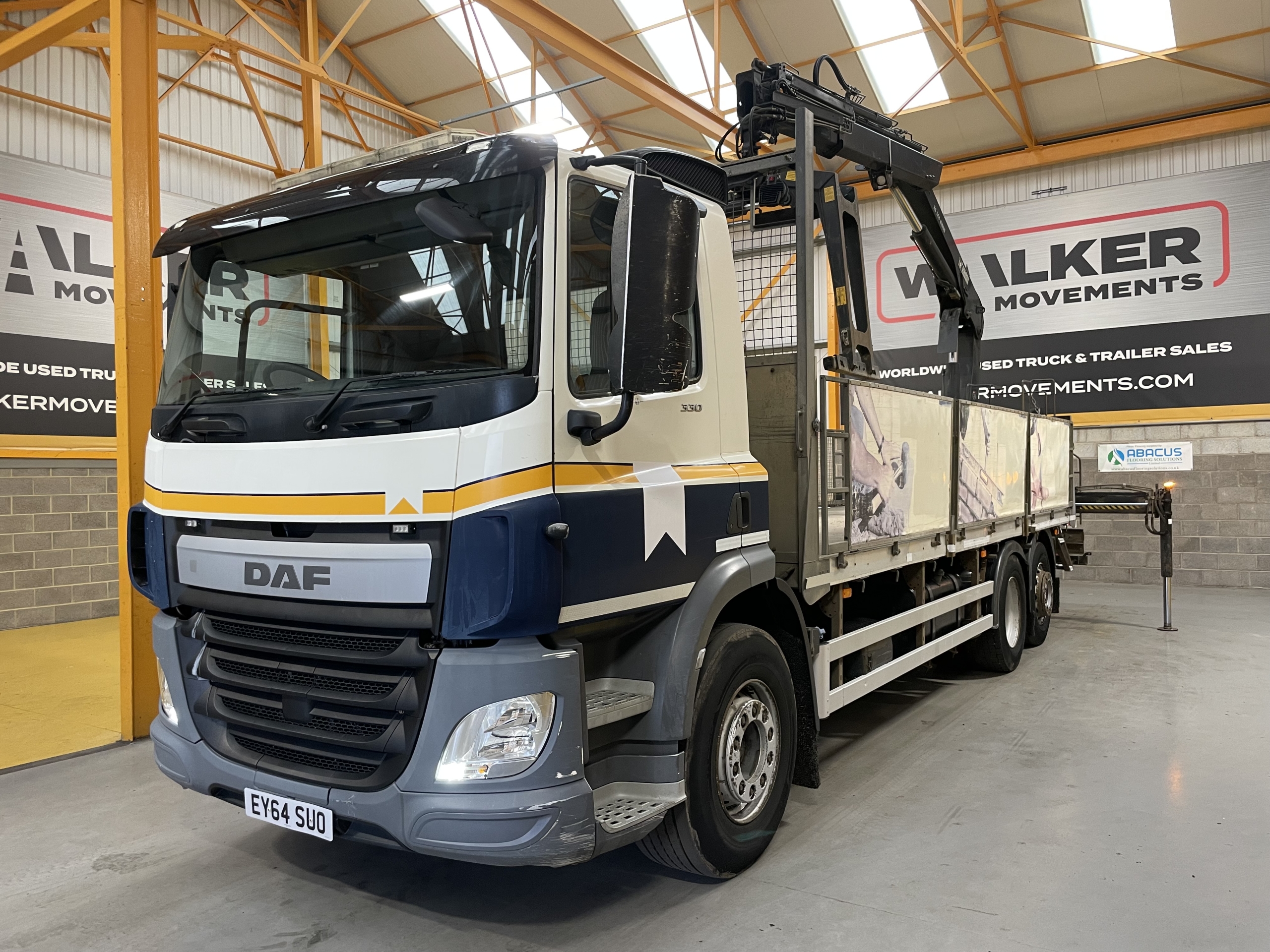DAF CF 330 *EURO 6* 6X2 26 TONNE BRICK GRAB - 2015 - EY64 SUO - Walker ...
