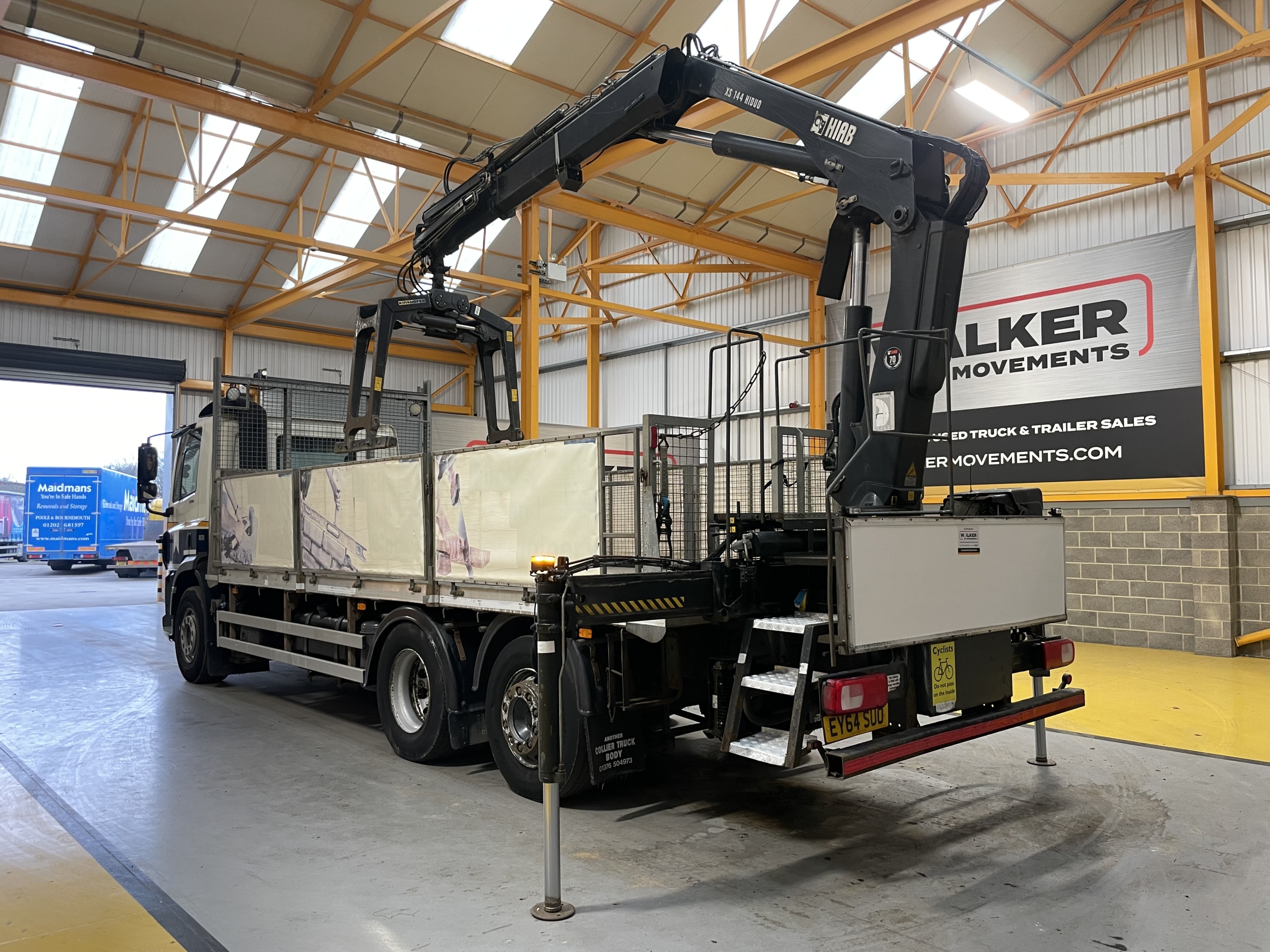 DAF CF 330 *EURO 6* 6X2 26 TONNE BRICK GRAB - 2015 - EY64 SUO - Walker ...