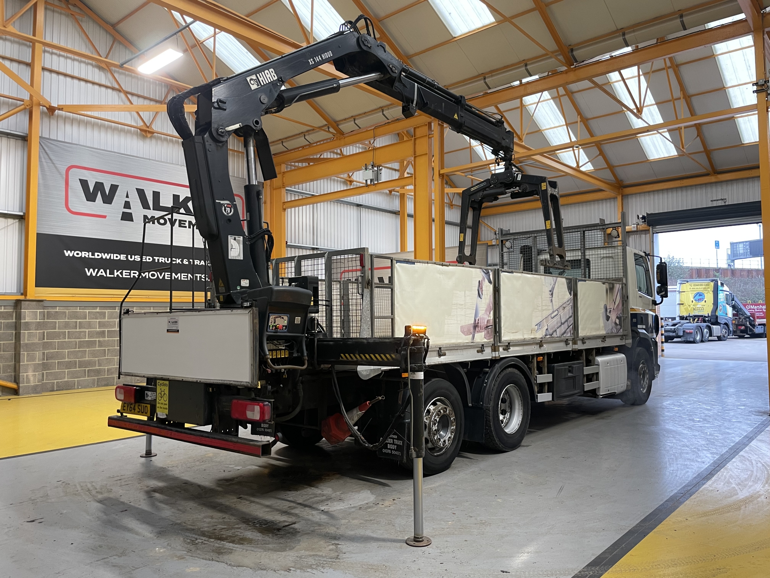 DAF CF 330 *EURO 6* 6X2 26 TONNE BRICK GRAB - 2015 - EY64 SUO - Walker ...