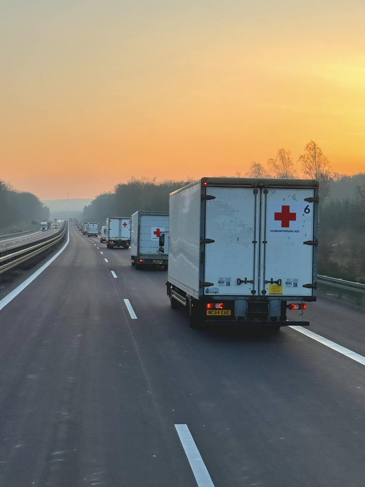 Yorkshire Aid Convoy - Walker Movements