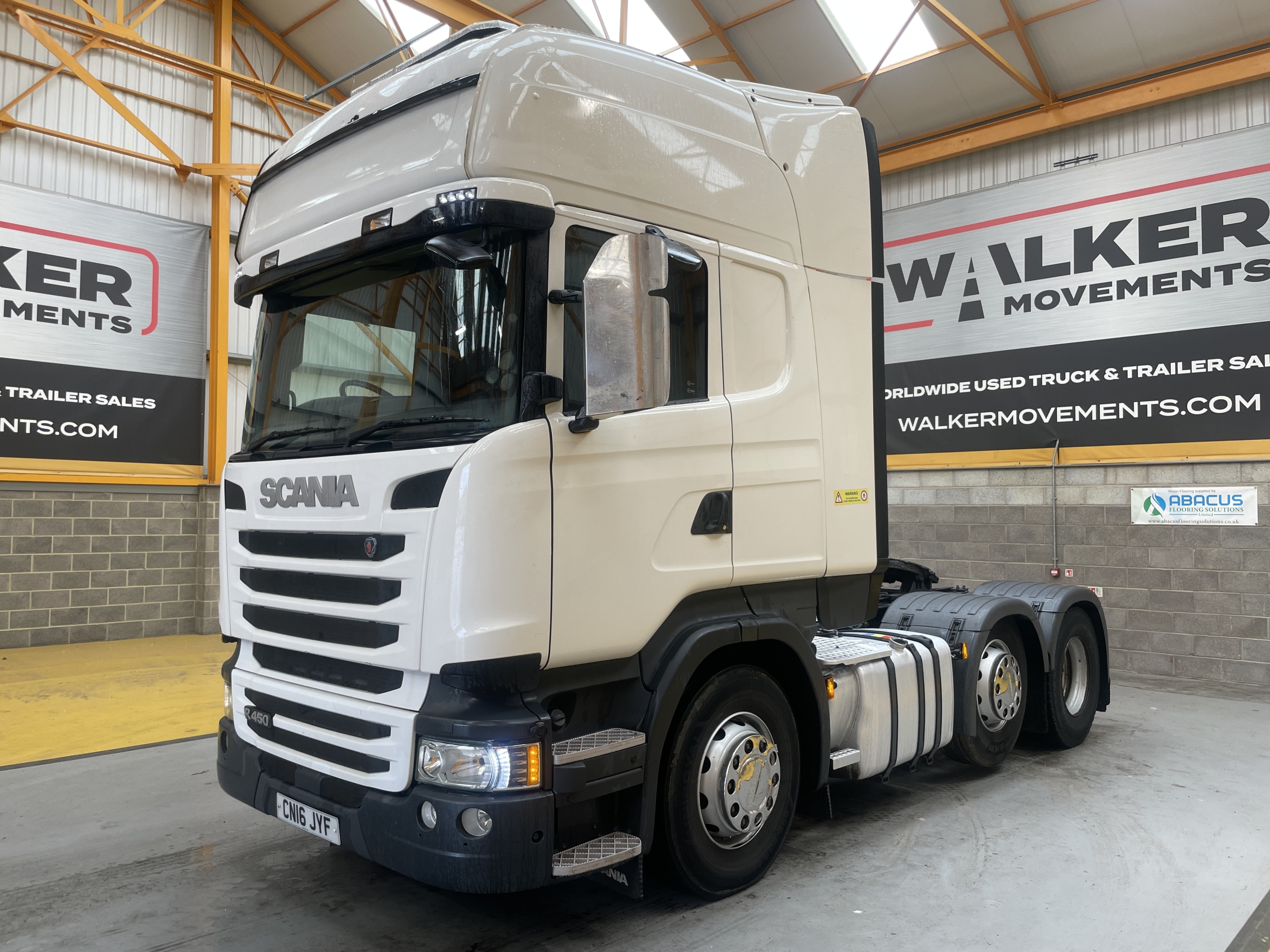 SCANIA R450 *EURO 6* TOPLINE 6X2 TRACTOR UNIT - 2016 - CN16 JYF ...
