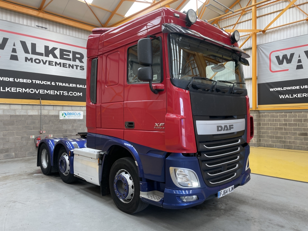 DAF XF106 *EURO 6* 6X2 TRACTOR UNIT – 2014 – FJ64 VJM - Walker Movements