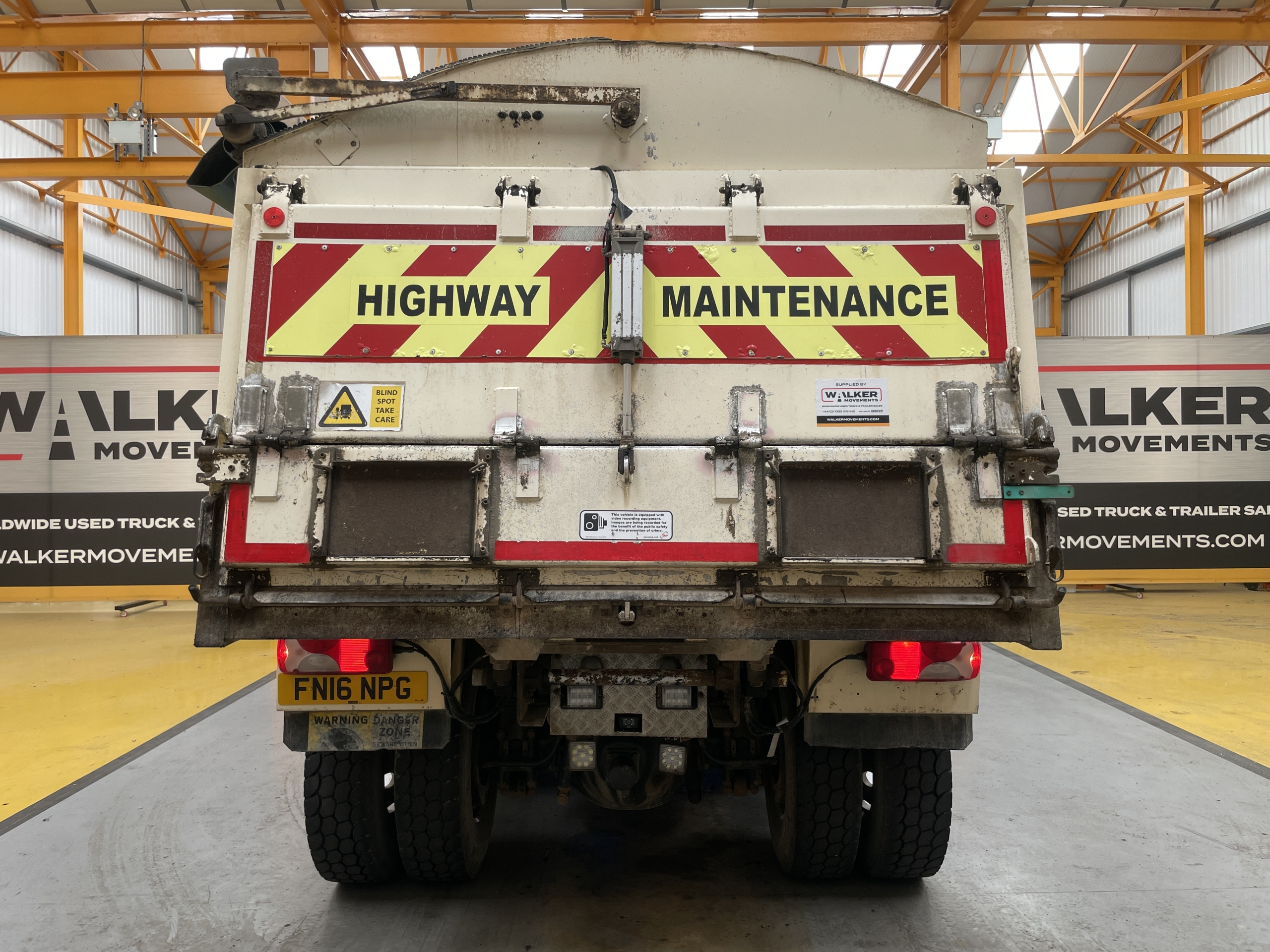 SCANIA G410 *EURO 6*, 8X4 ALUMINIUM INSULATED TIPPER – 2016 – FN16 NPG ...