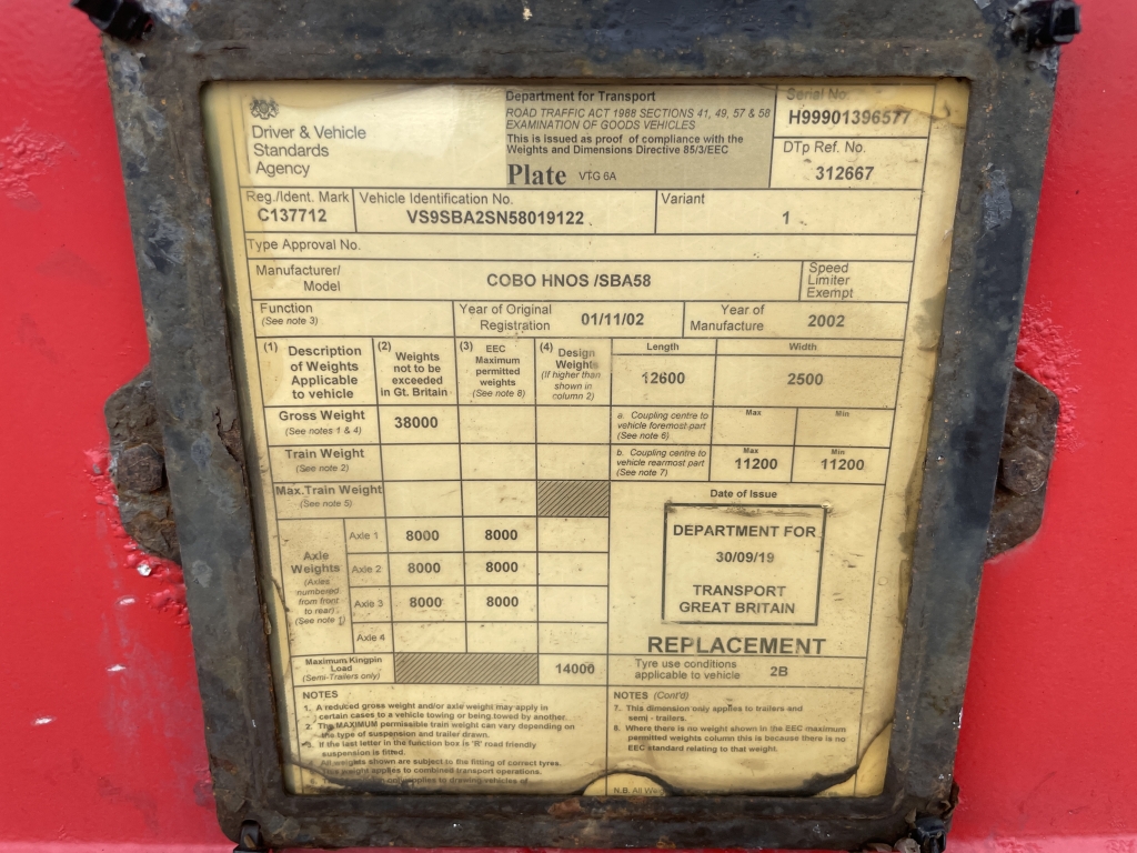 ABEL TANDEM AXLE DEMOUNTABLE DRAWBAR BOX TRAILER - 2013 - C359913 ...
